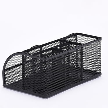 Martha Stewart Ryder Gold Mesh Metal Small Desktop Organizer for Office ...