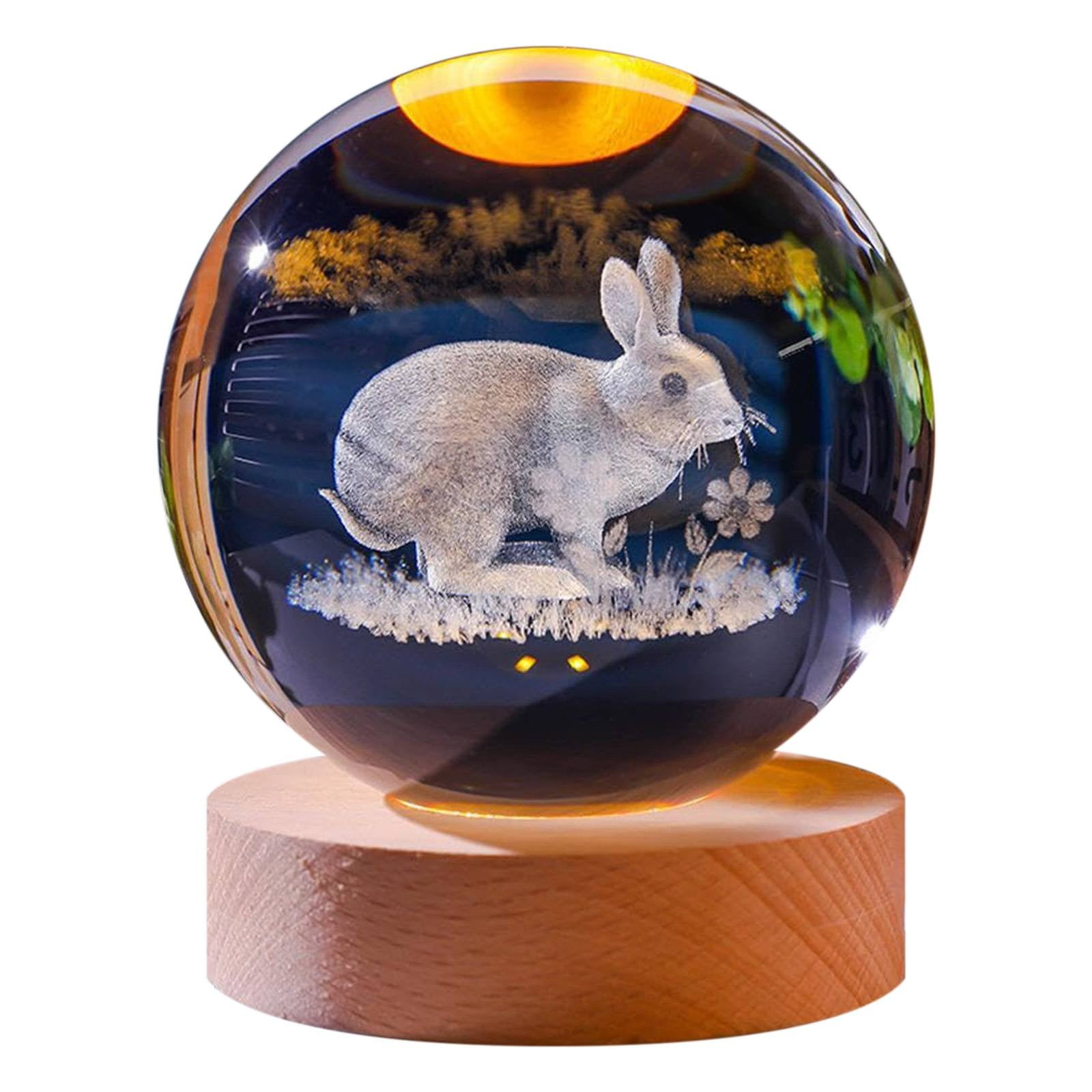 (Clearance) pdqouc Easter Bunny Lamp Things for Teen Girls, Large 3D ...