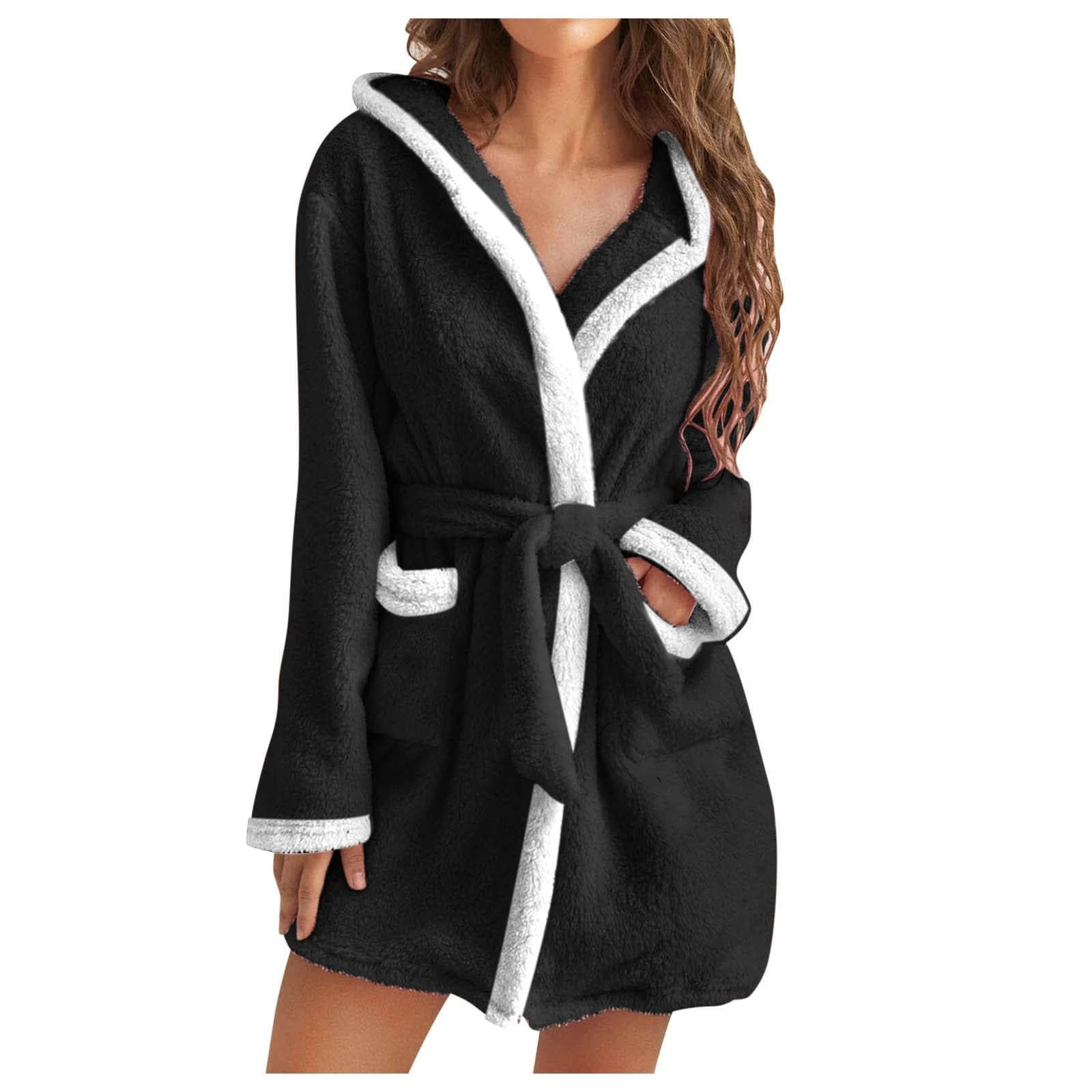 Clearance! robes for women terry cloth robes for women Women's Autumn ...