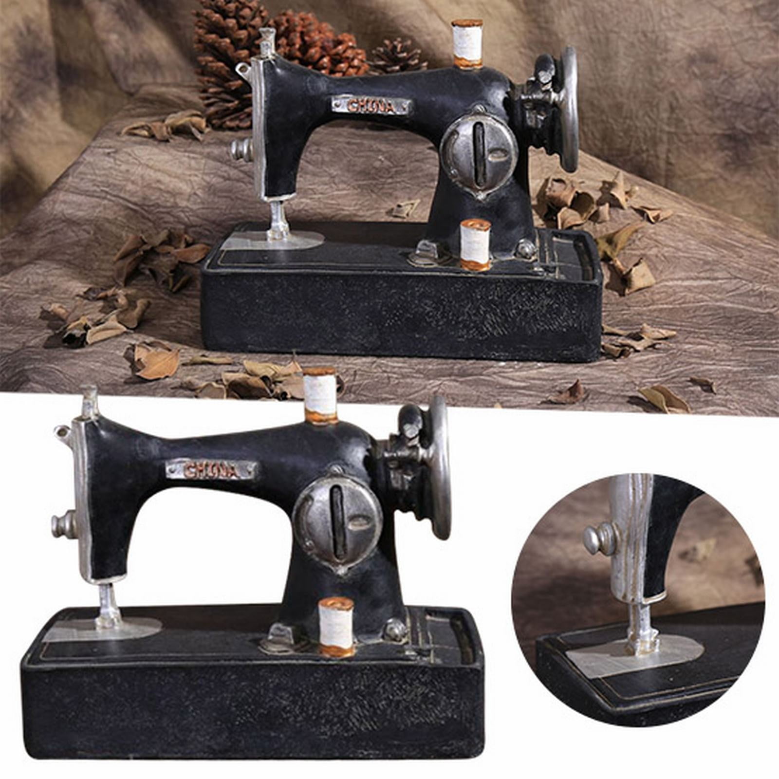 Clearance sale! Sewingmachine Decoration Retro Nostalgic Vintage Sewing ...