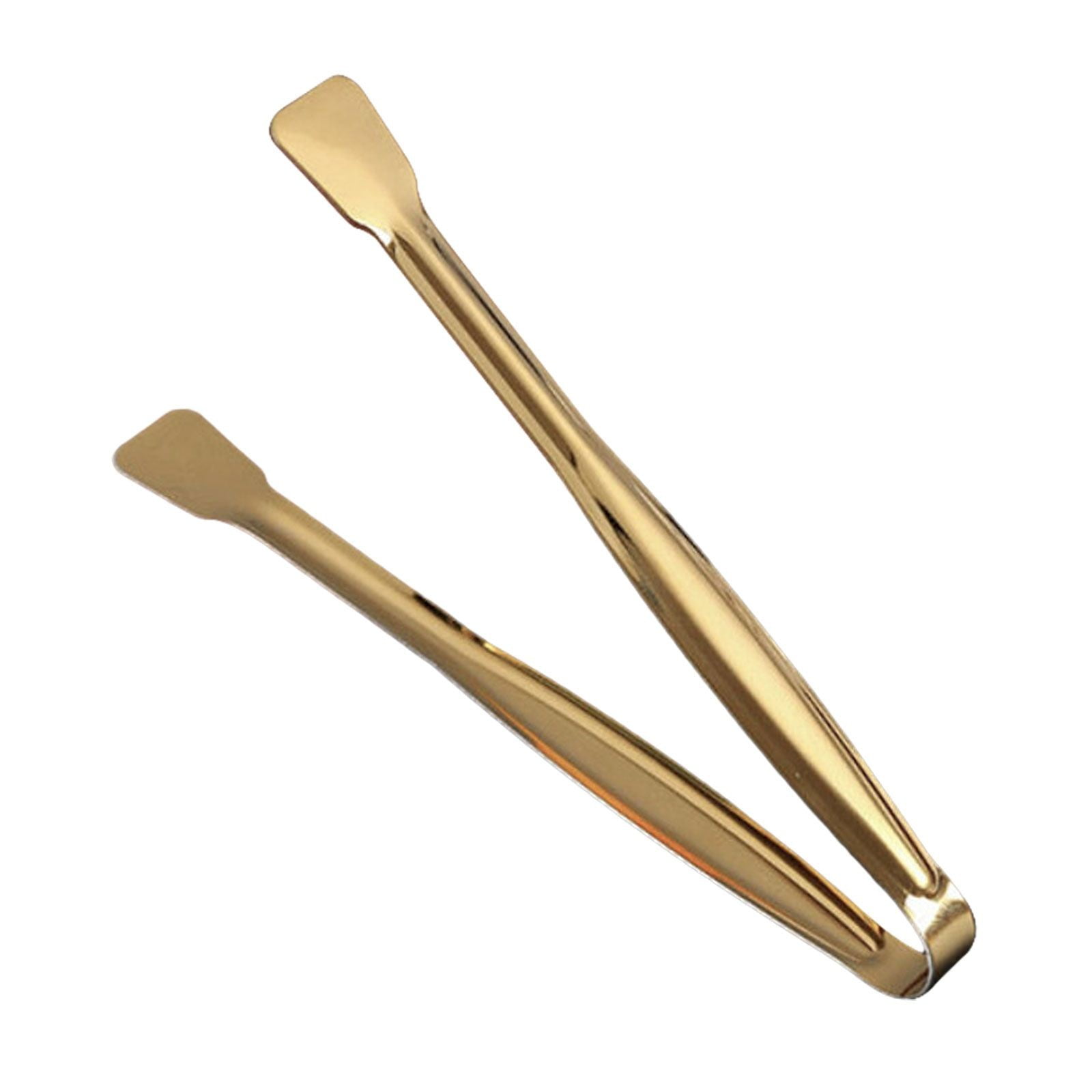 Clearance sales today deals prime, Gold Stainless Mini Service Tongs 6 ...