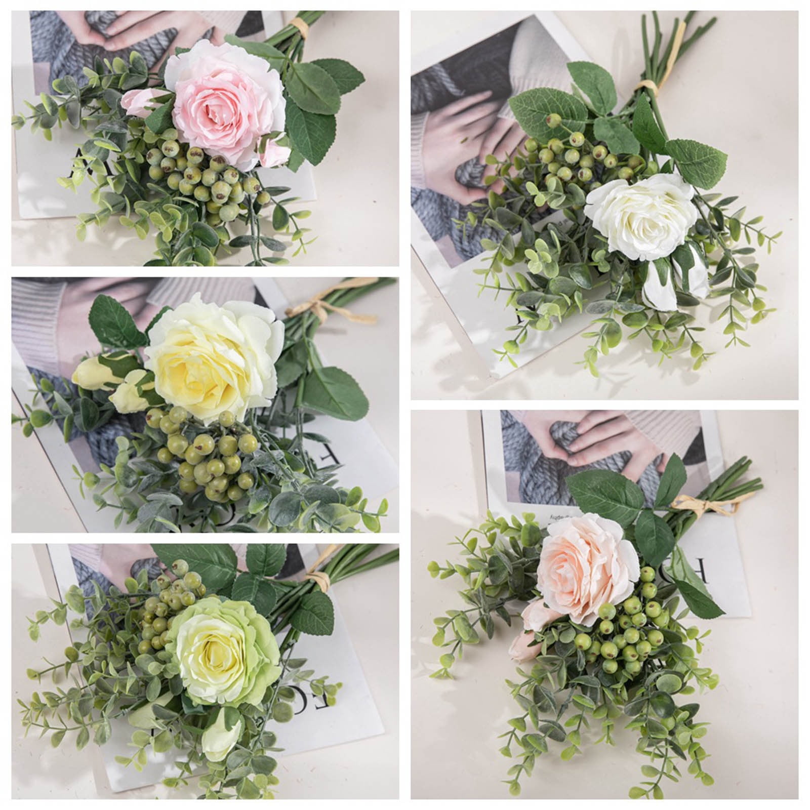 Clearance of savings! Artificial Flowers for Outdoor Indoor Garden Home ...