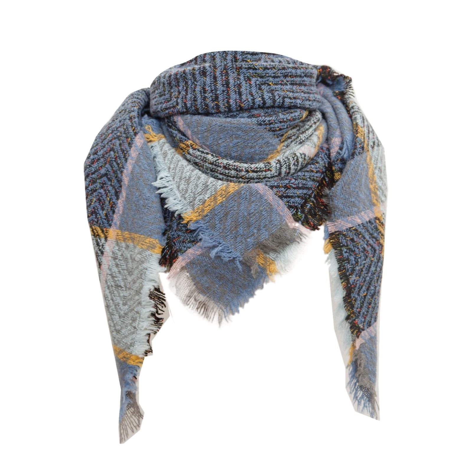 Clearance! scarf for women scarf Women Fall Winter Scarf Classic Tassel ...