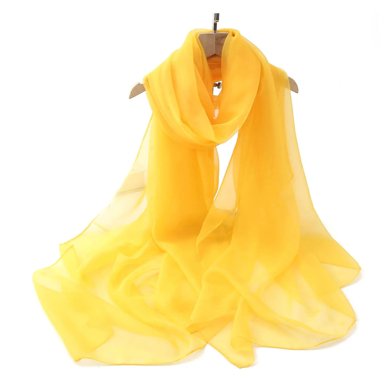 Clearance! scarves silk scarves Lady Scarf Soft Lightweight Thin Women ...