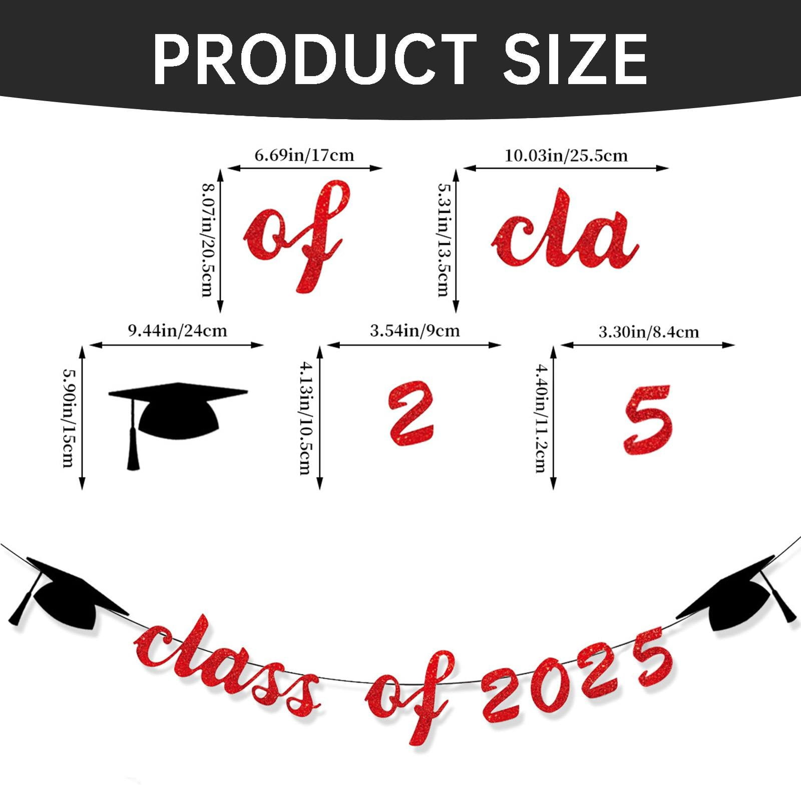 Clearance sell！ 2025 Graduation Banners Glitter We Are So Proud Of You ...