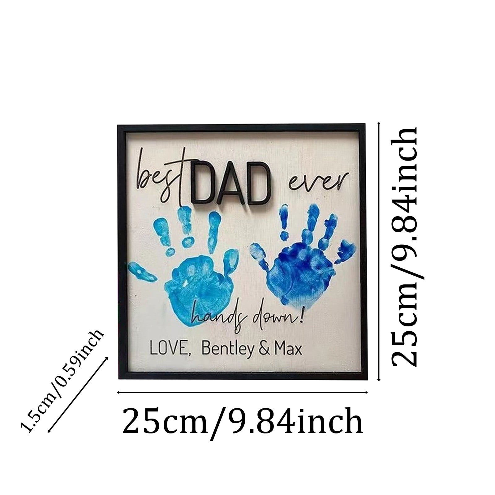 Clearance sell！ [Father's Day Exclusive] DIY Wooden Handprint Signs ...