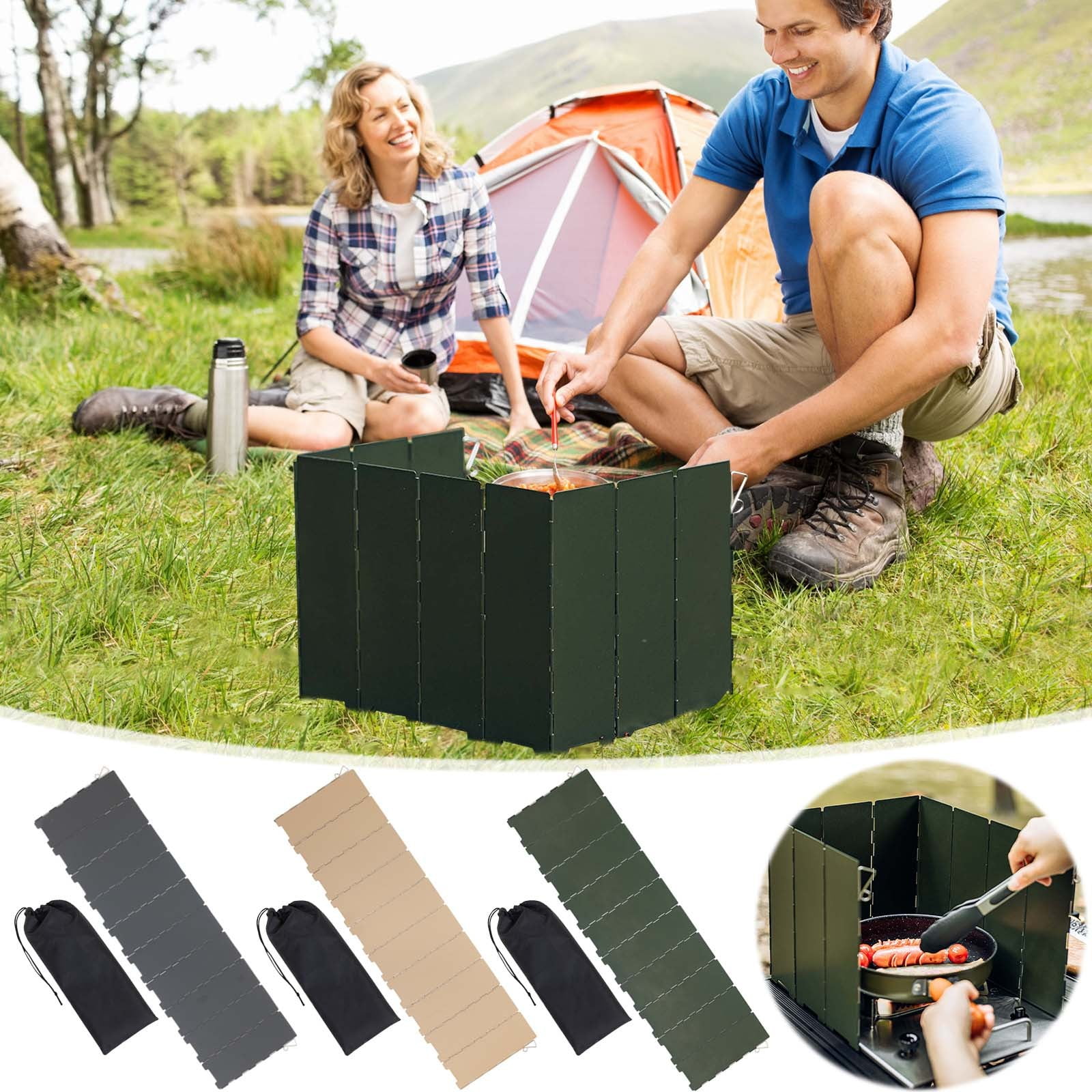 Clearance tumgatte Outdoor Cassette Stove Wind Shield Stove Head Wind ...