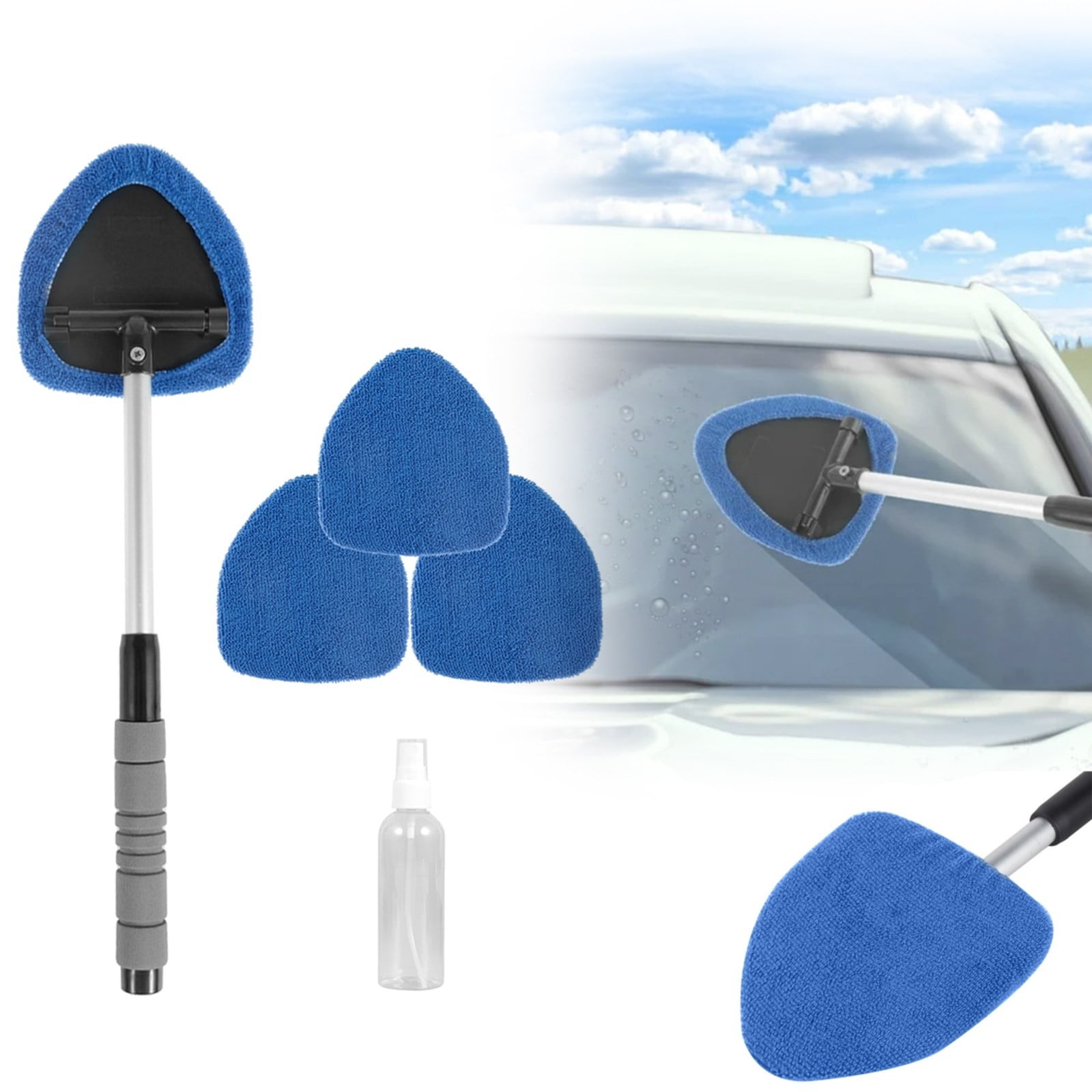 Clearance！under $10Windshield Cleaner Microfiber Car Window Cleaner ...