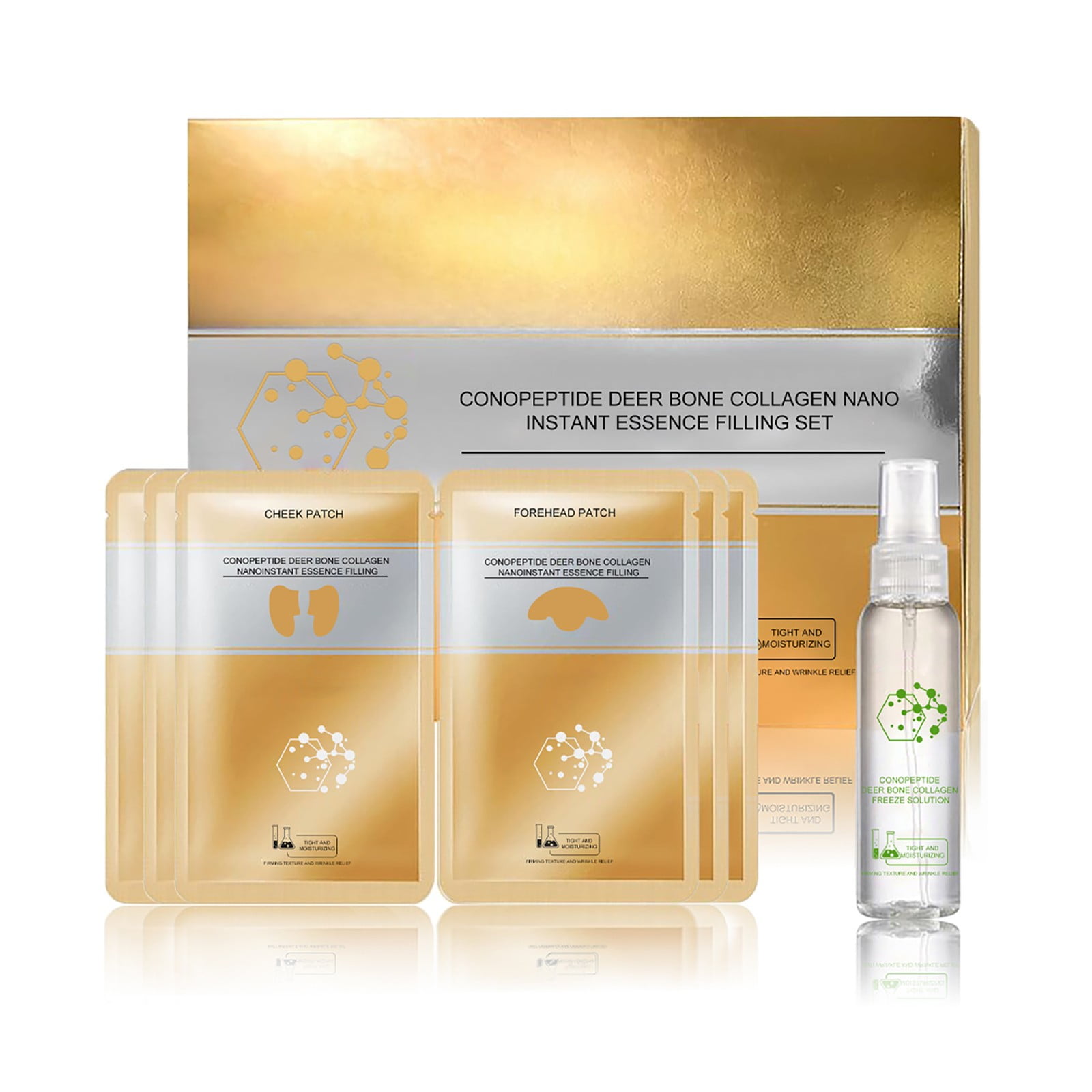 Clearance under $5 Instant Skin Collagen Set Peptide Deer Bone Collagen ...