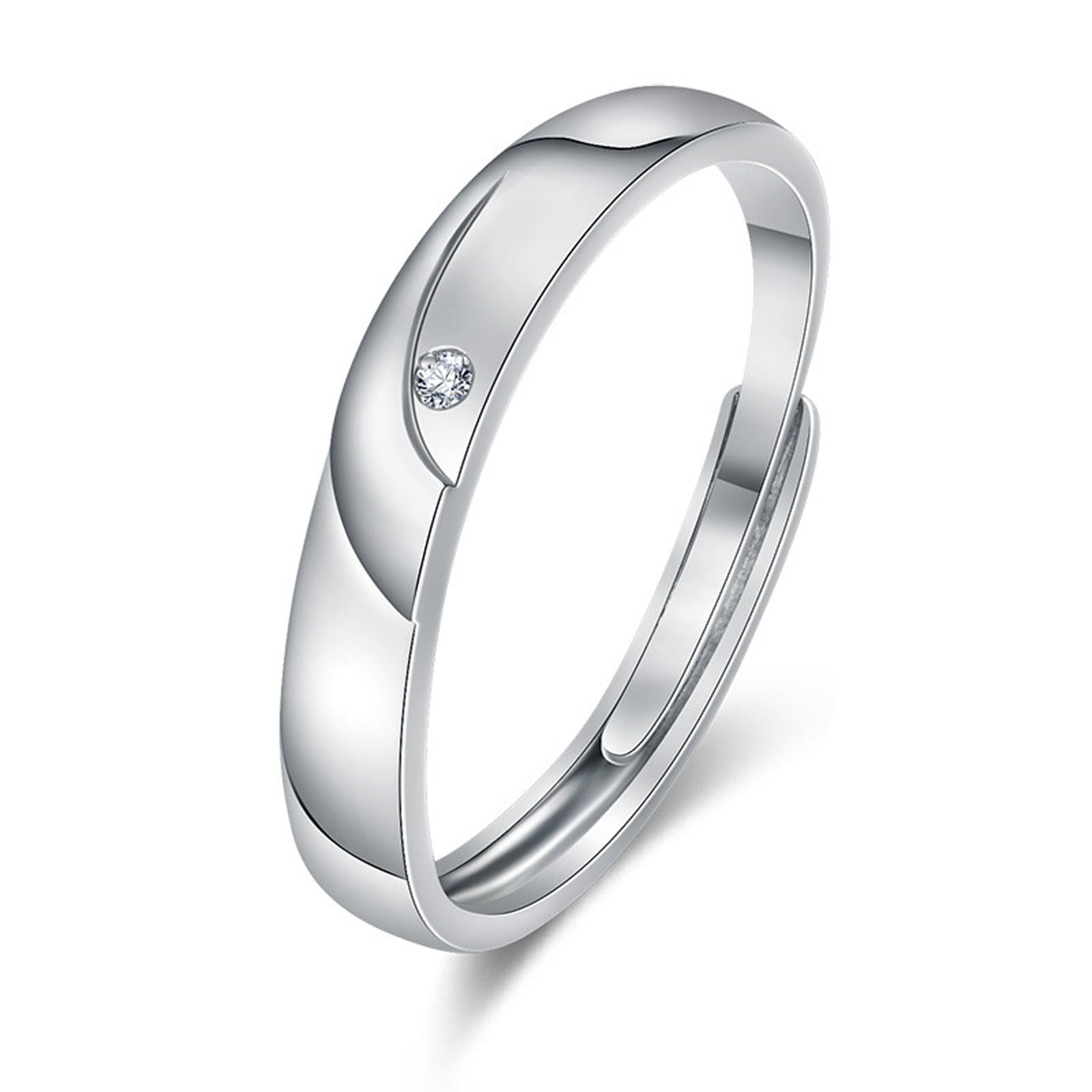 Clearance under $5-Shldybc Couple Rings for Men and Women Open Back ...