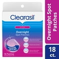Clearasil Overnight Spot Patches, Advanced Healing Hydrocolloid Acne ...