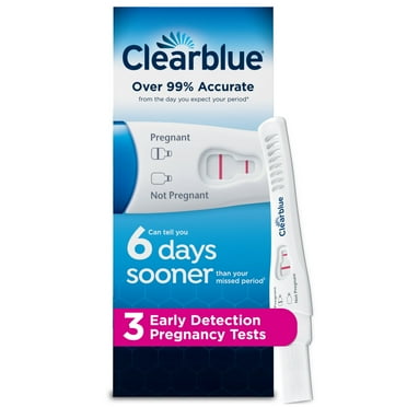 Clearblue Rapid Detection Pregnancy Test, 3 Count - Walmart Business ...