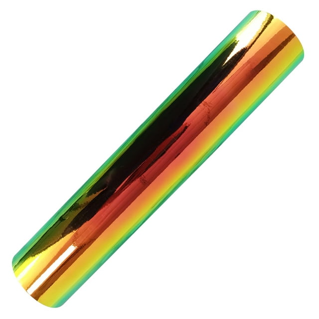 Clearing Gualeg Heat Transfer Vinyl Holographic Adhesive Vinyl 12 X6ft