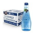 Clearly Canadian Carbonated Natural Beverage, Mountain Blackberry Flavored Sparkling Water, 11 ...