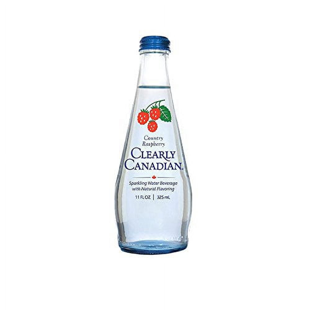 Clearly Canadian Sparkling Flavored Water (Country Raspberry, 12 Pack) - Walmart.com