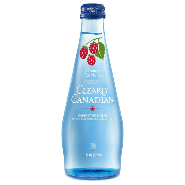 Clearly Canadian, Sparkling Water, Country Raspberry, 11 oz - Walmart.com