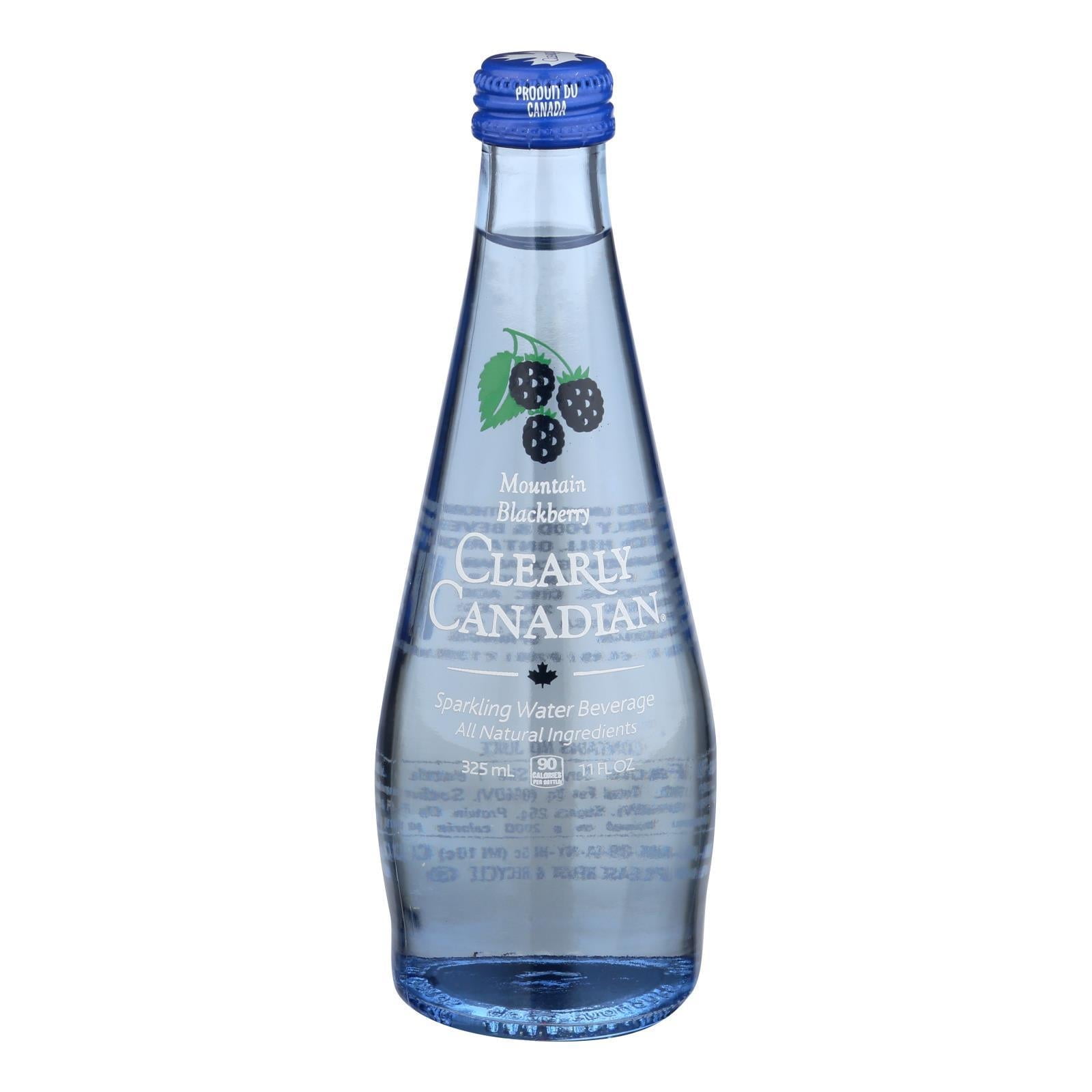 Clearly Canadian - Sparkling Water Mtn Blckberry - Case of 12-11 FZ ...