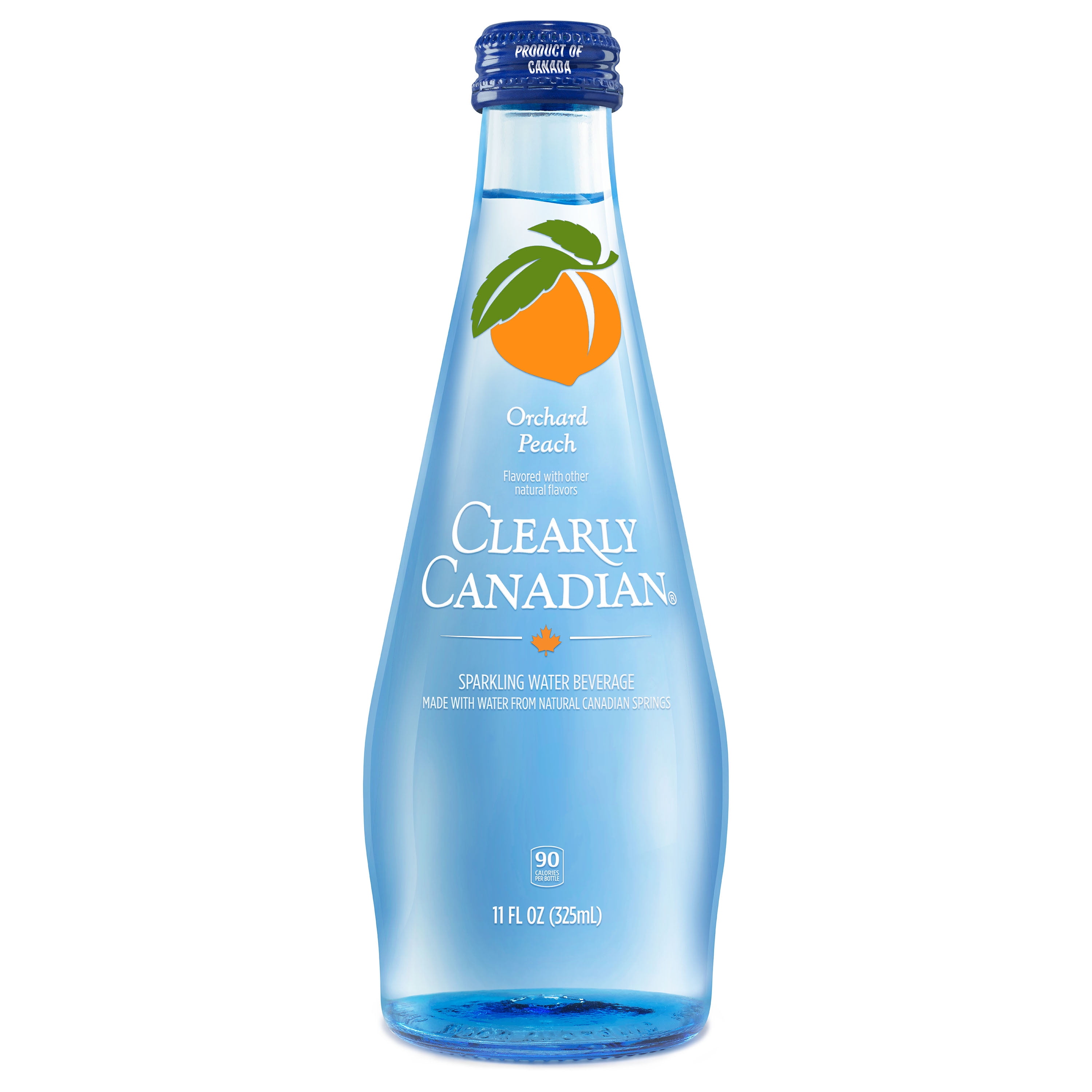 Clearly Canadian, Sparkling Water, Orchard Peach, 11 oz - Walmart.com
