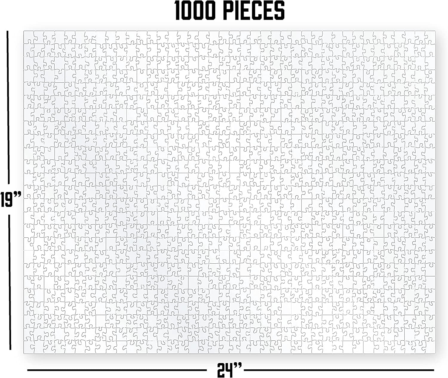 The Clearly Impossible Puzzle 100, 200, 500, 1000 Pieces Hard Puzzle ...