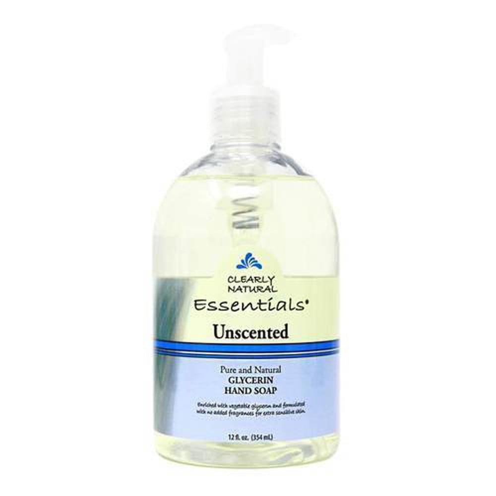Clearly Natural Essentials Glycerin Liquid Hand Soap Unscented -- 12 fl ...