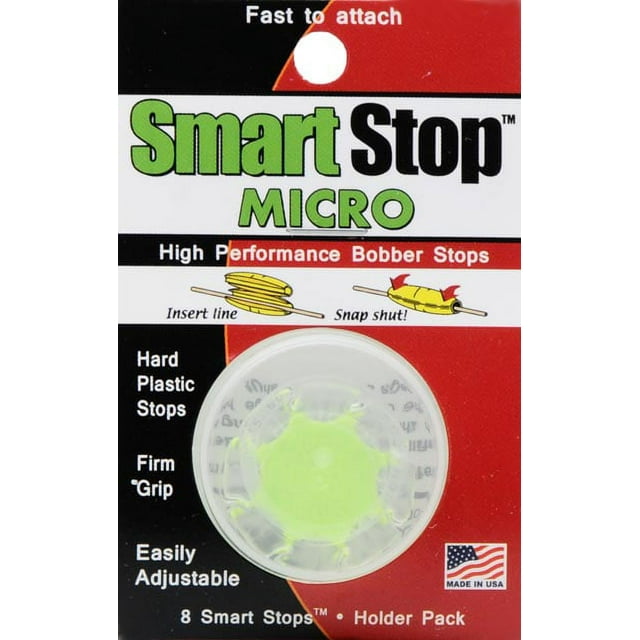 Clearly Outdoors Smart Stop Micro High Performance Bobber Stops Model ...
