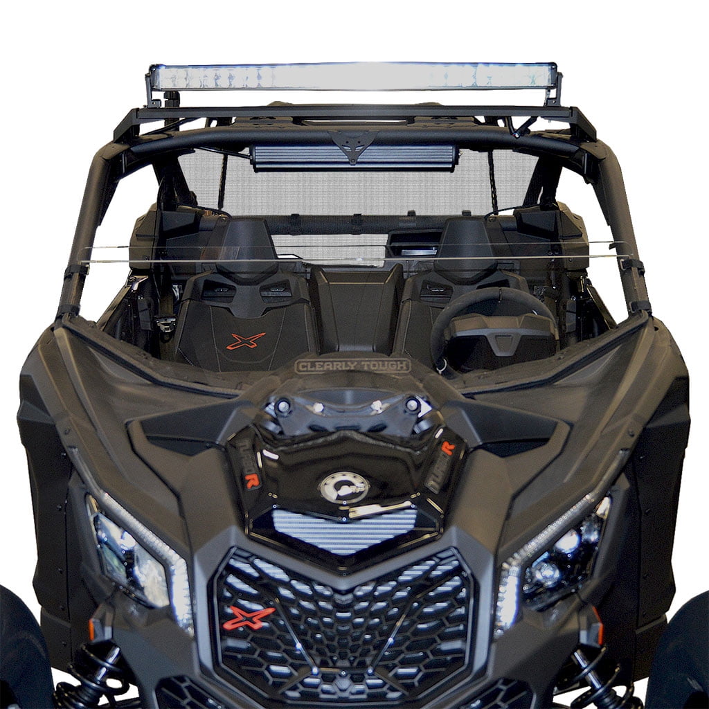 Clearly Tough Can-Am Maverick X3 XDS/XRS Half Windshield - Scratch ...