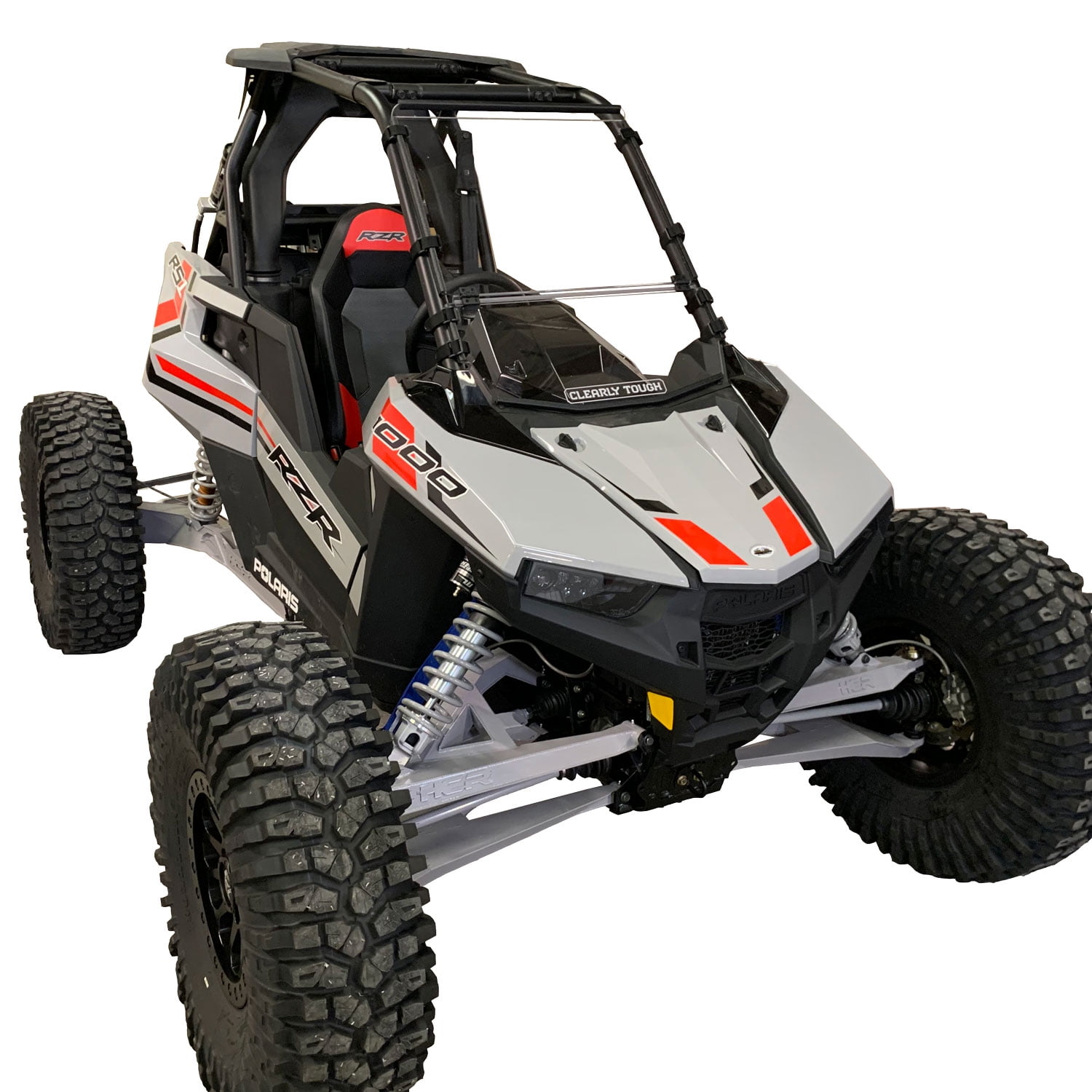 Clearly Tough Polaris RZR RS1 Full Folding Windshield - SCRATCH ...