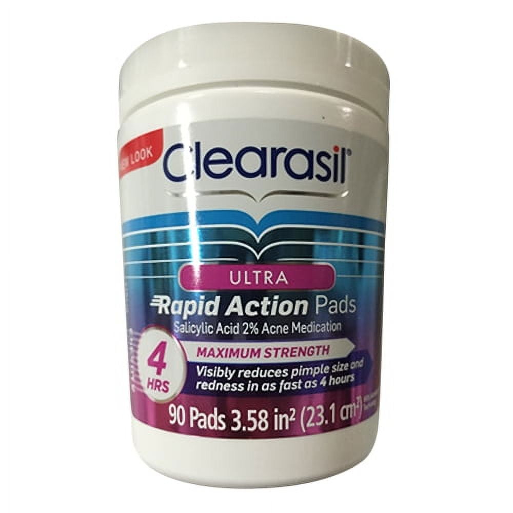 Clearsil Ultra Rapid Action Pads, 90 ea, 3 Pack - Walmart.com