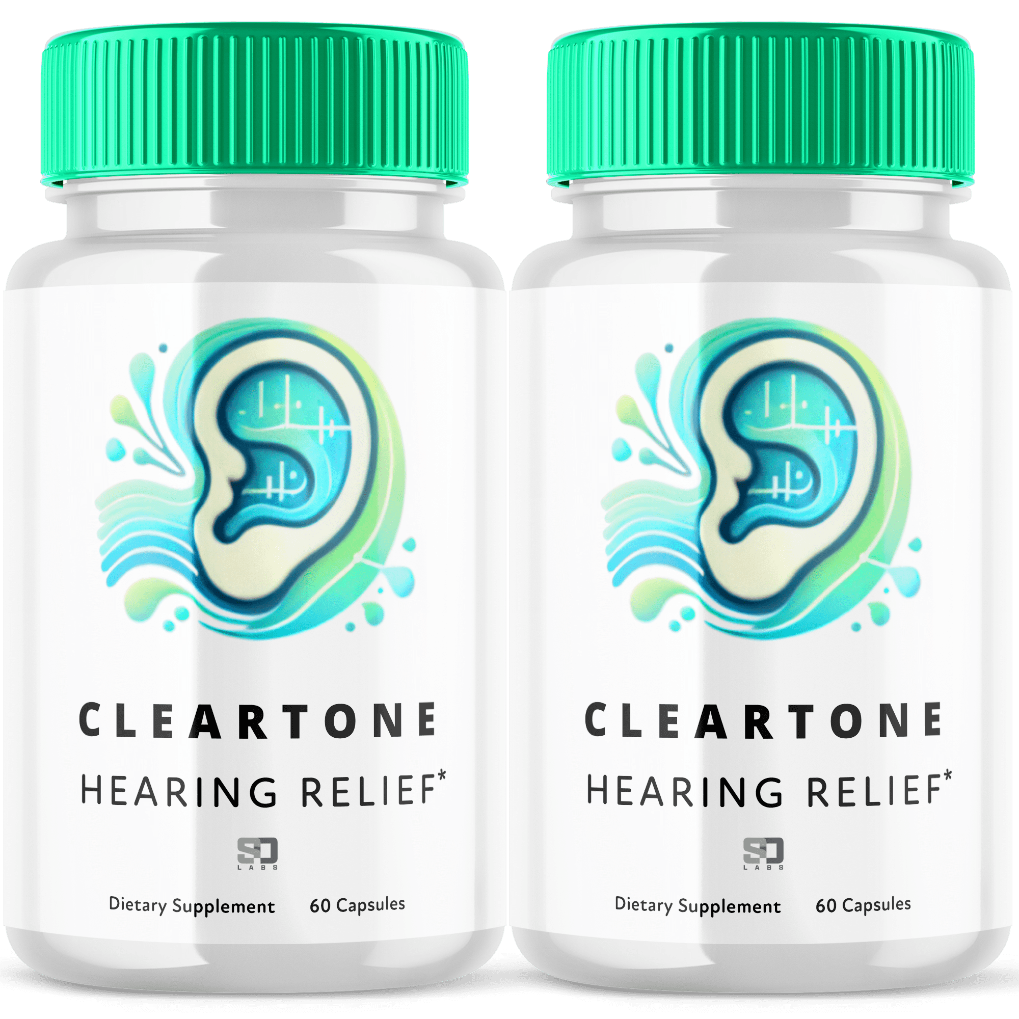 Cleartone Advanced Hearing Support Supplement 120 Capsules - Walmart.com