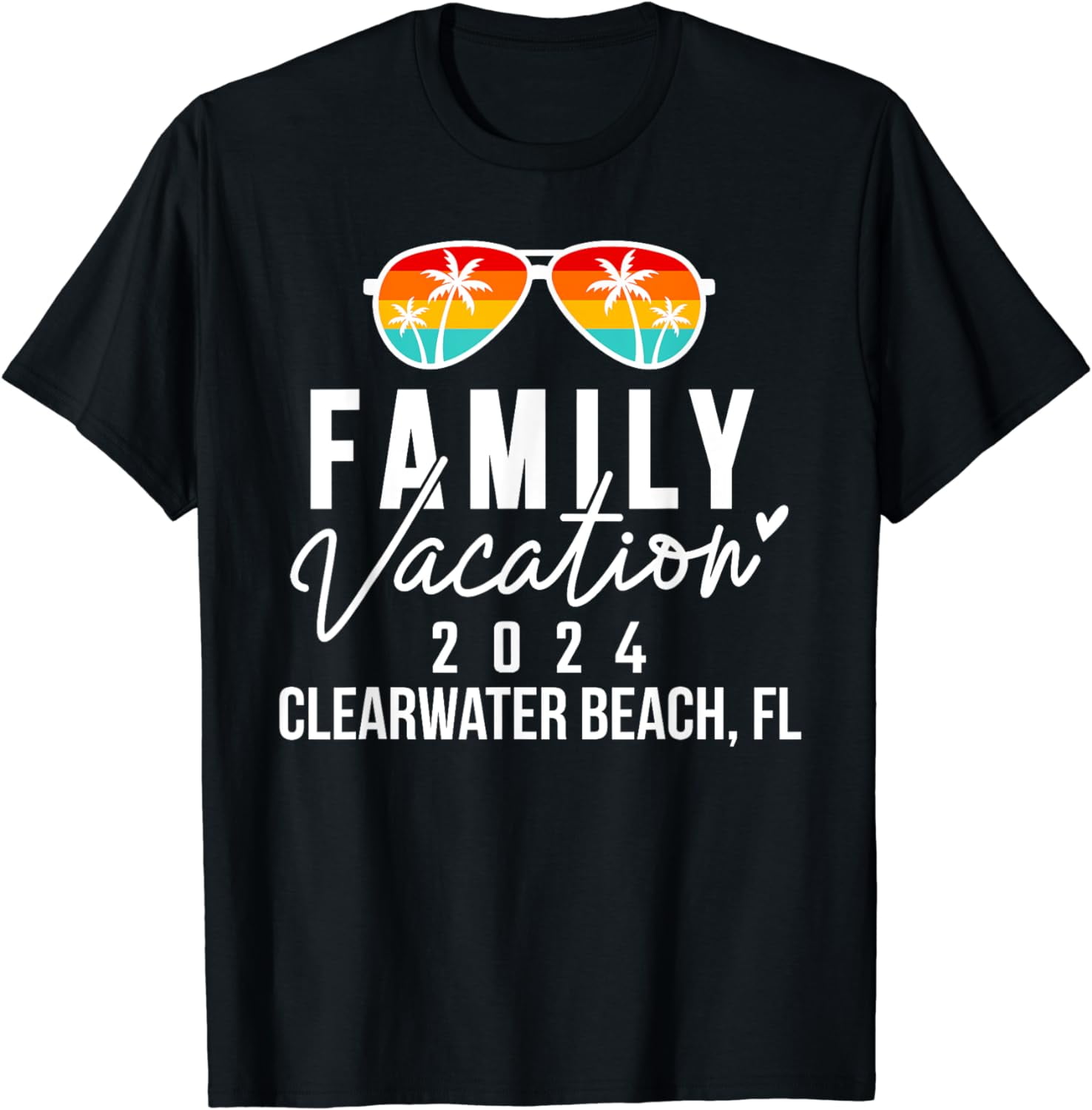 Clearwater Beach Family Vacation T-Shirt - Walmart.com