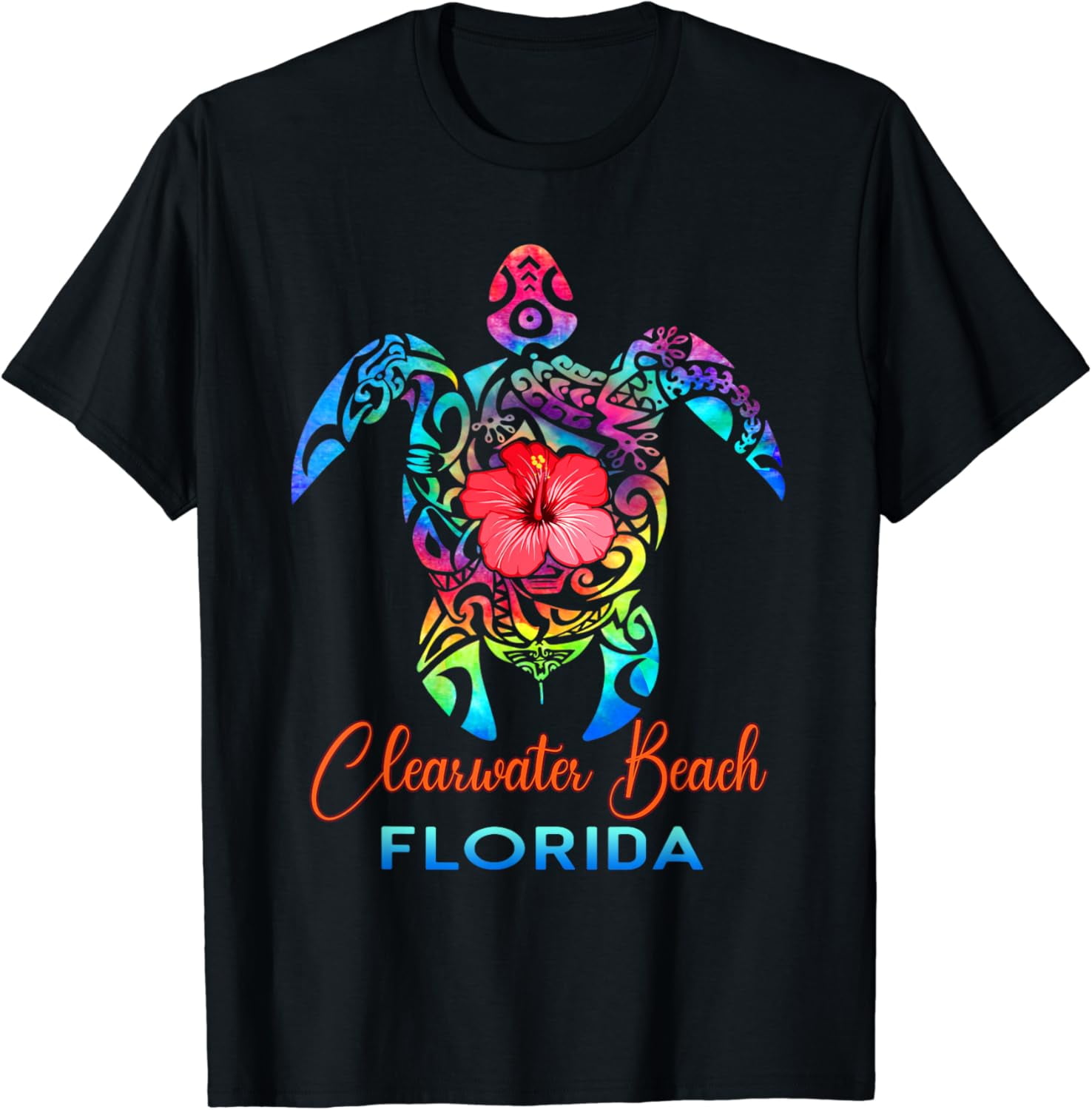 Clearwater Beach Florida Sea Turtle Summer Vacation T-Shirt Unisex S ...