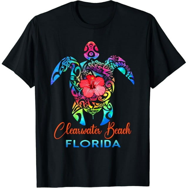 Clearwater Beach Florida Sea Turtle Summer Vacation T-Shirt Unisex S ...
