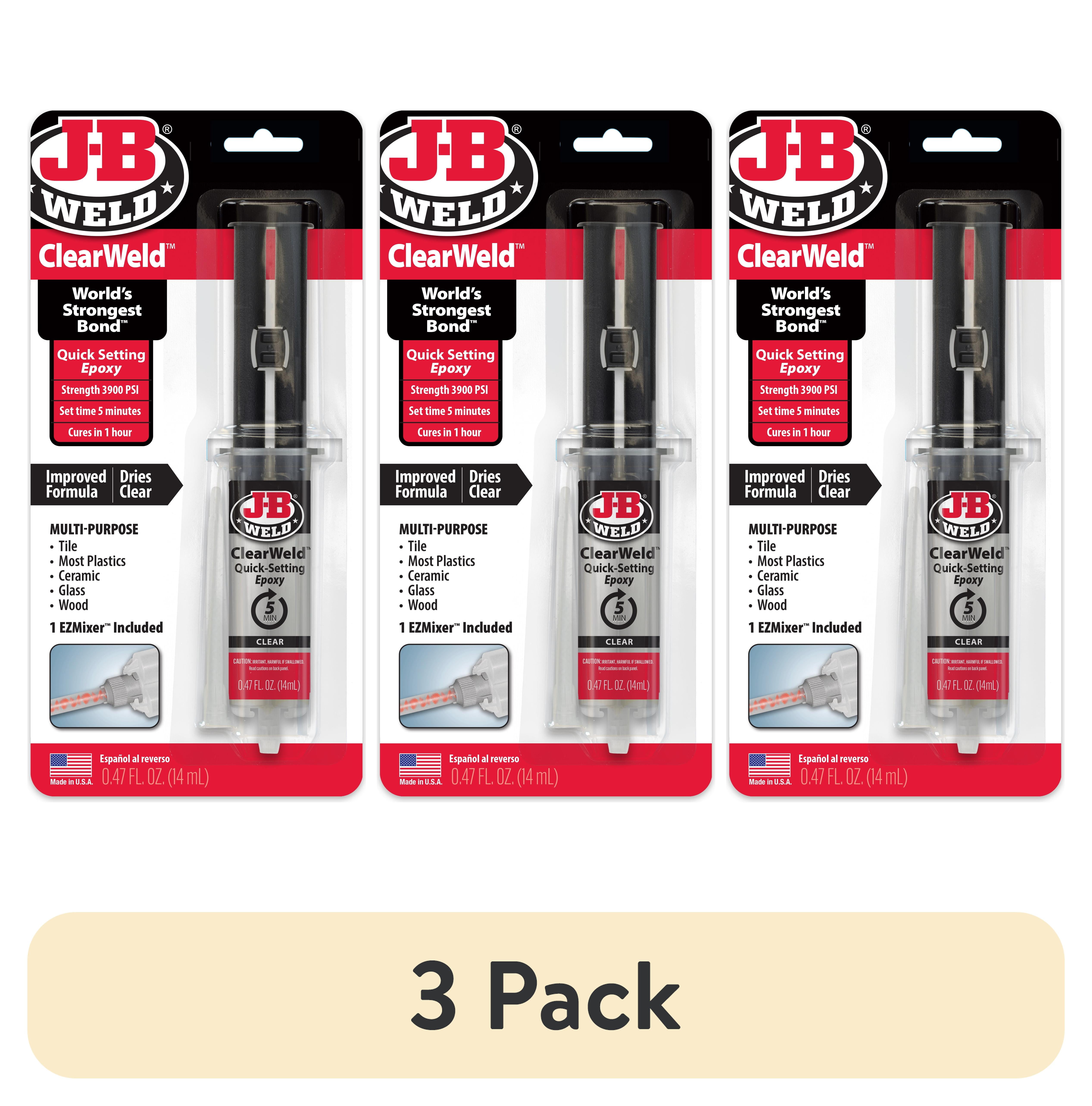 (3 pack) Clearweld Syringe 14Ml Hardware - Walmart.com