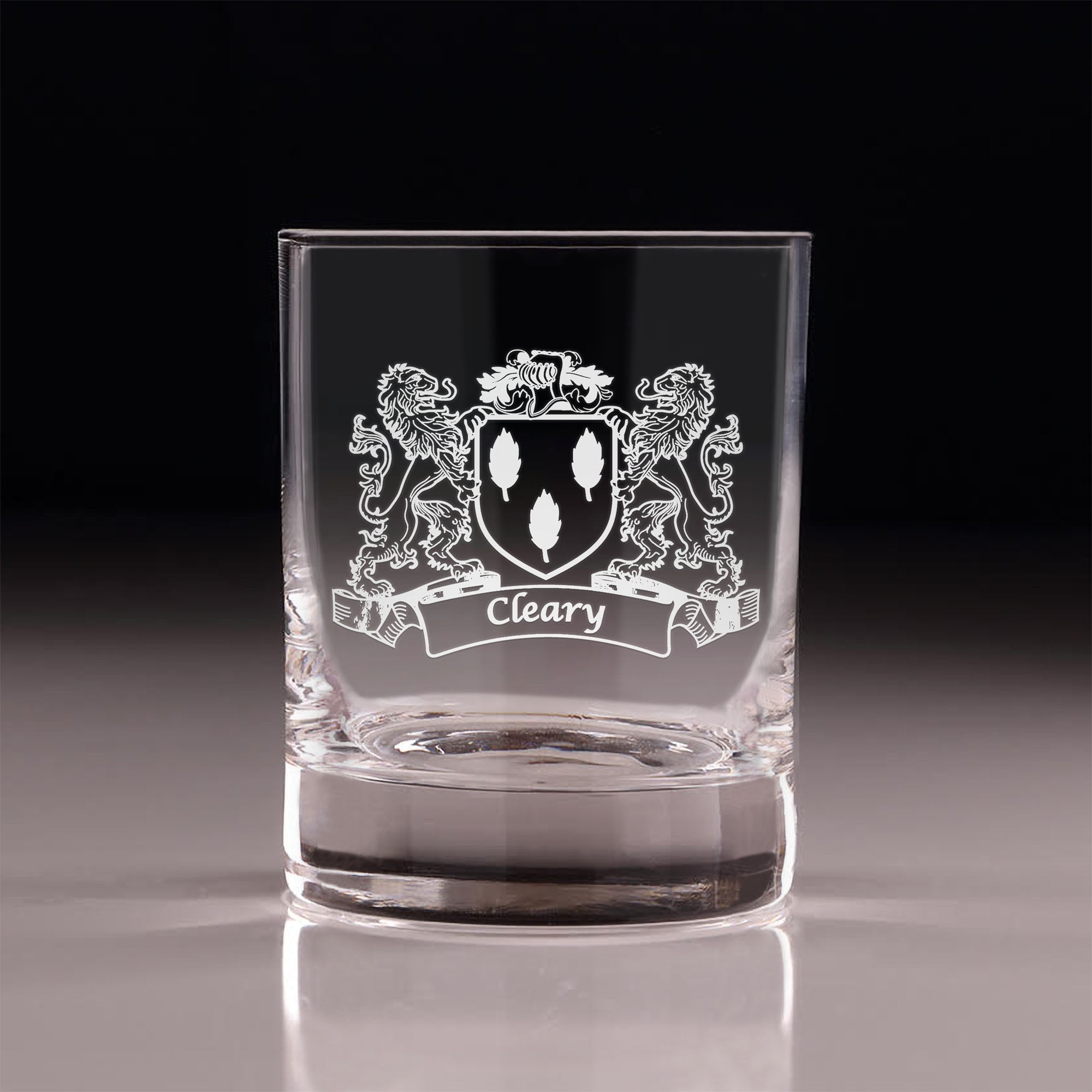 Cleary Irish Coat of Arms Old Fashioned Tumblers - Set of 4 - Walmart.com