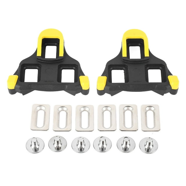 Cleat Set Road Bike Cleats SPD Locking Cycling Pedals Cleat 6 Degree ...