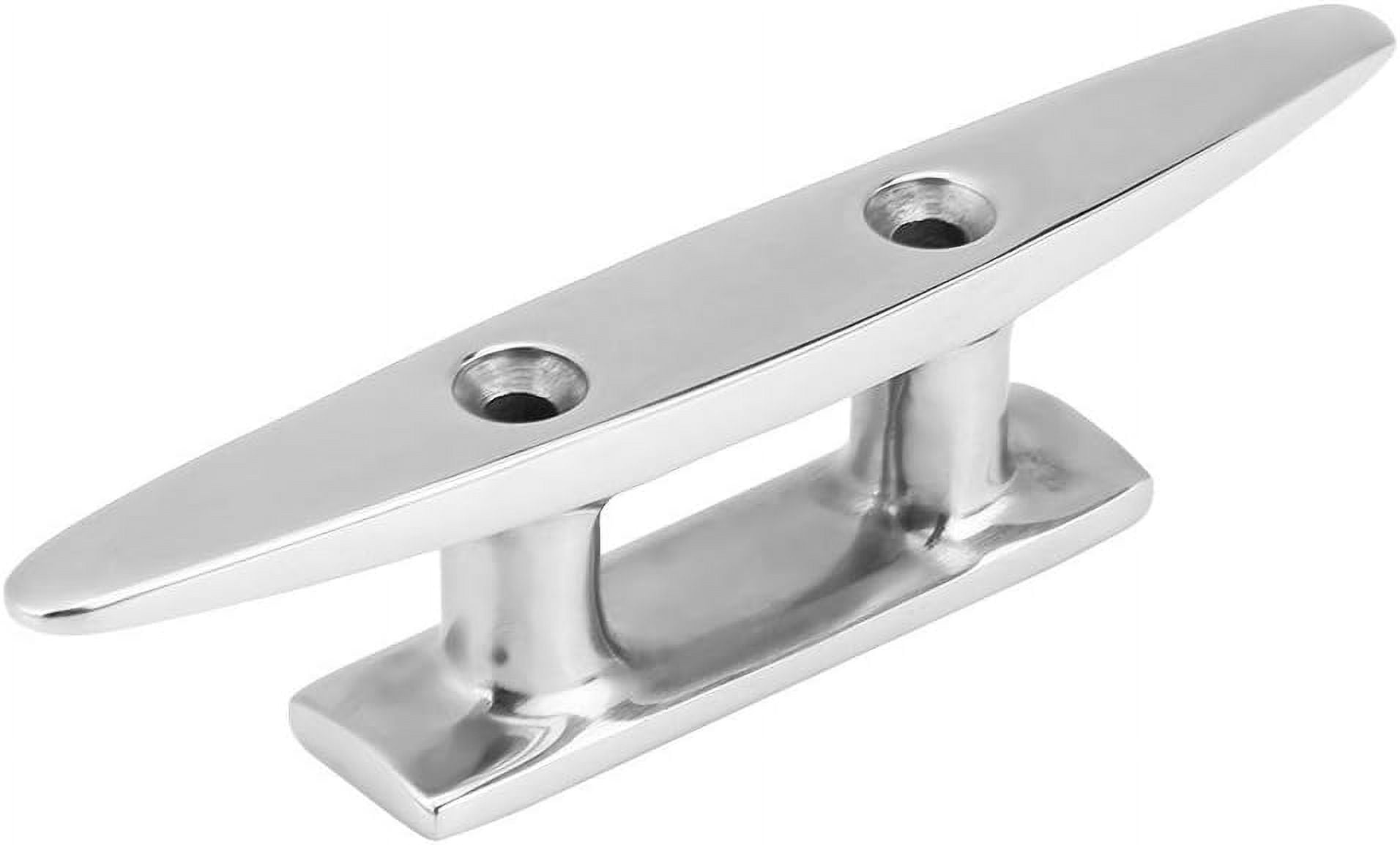 Heavy-Duty Boat Cleats, Polished Mirror Finish For Yacht Decor, 316 ...