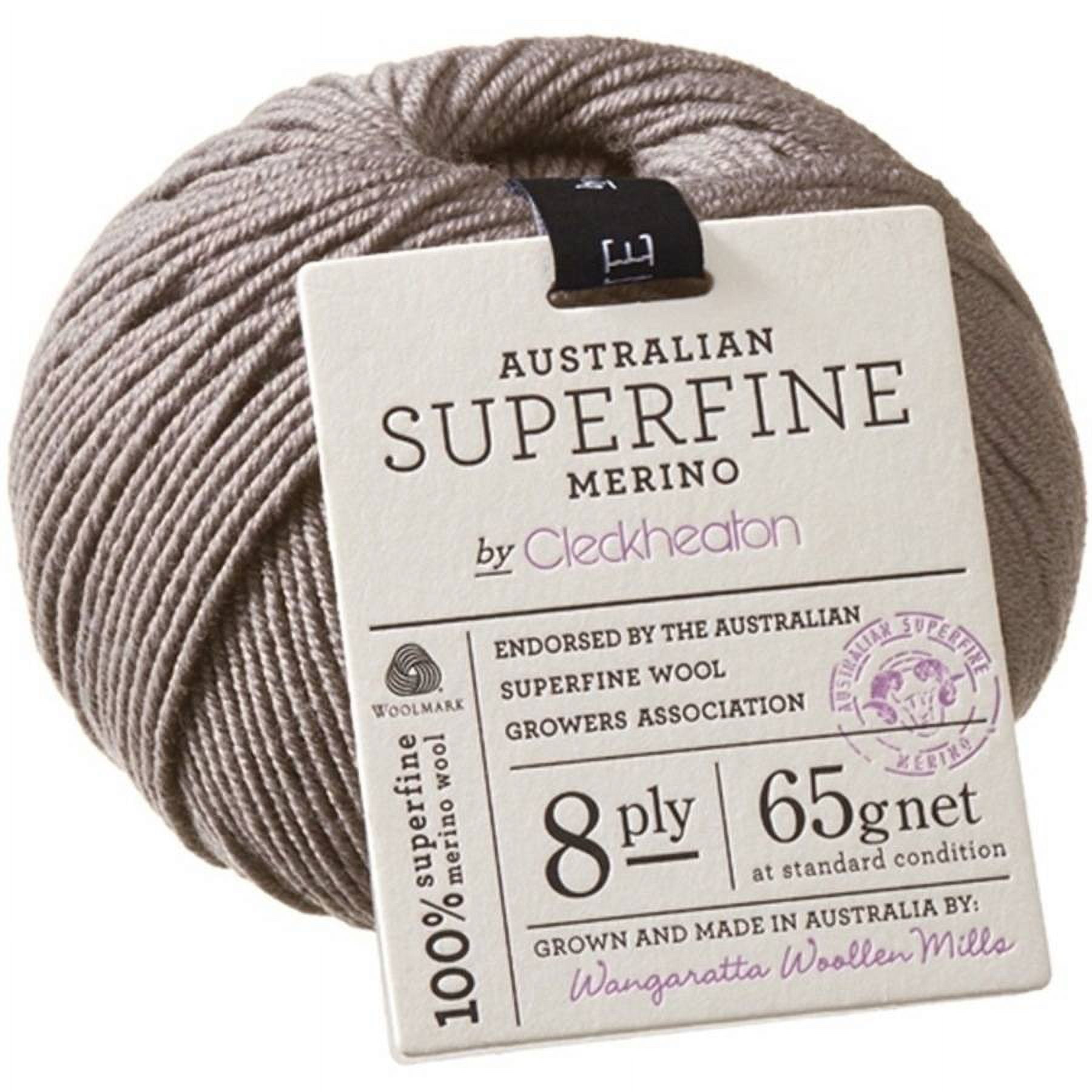 Cleckheaton Super-Fine Merino Yarn, 8-Ply, Truffle - Walmart.com