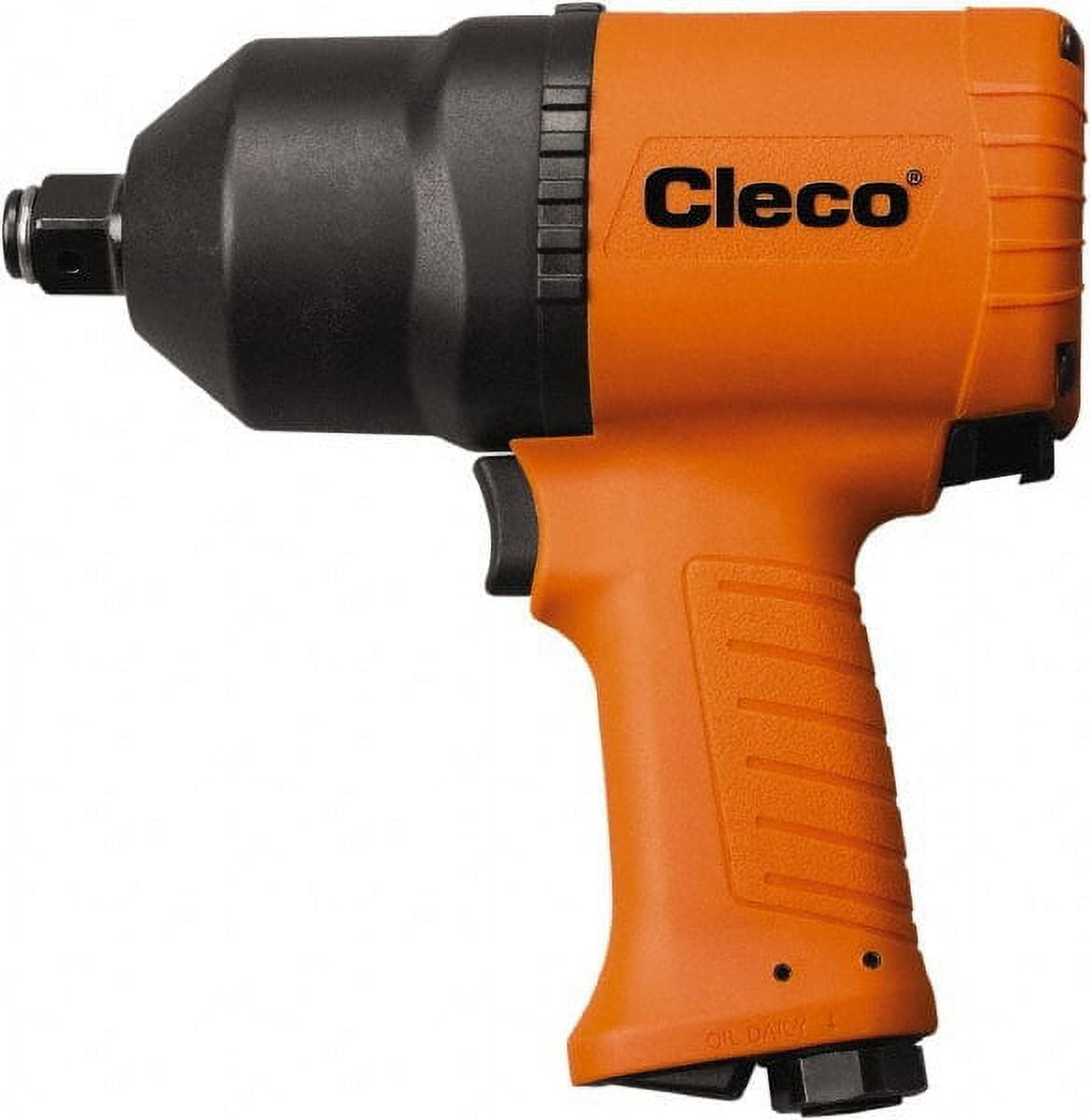 Cleco 1/2" Drive, 9,000 RPM, 850 Ft/Lb Torque Impact Wrench Pistol Grip ...
