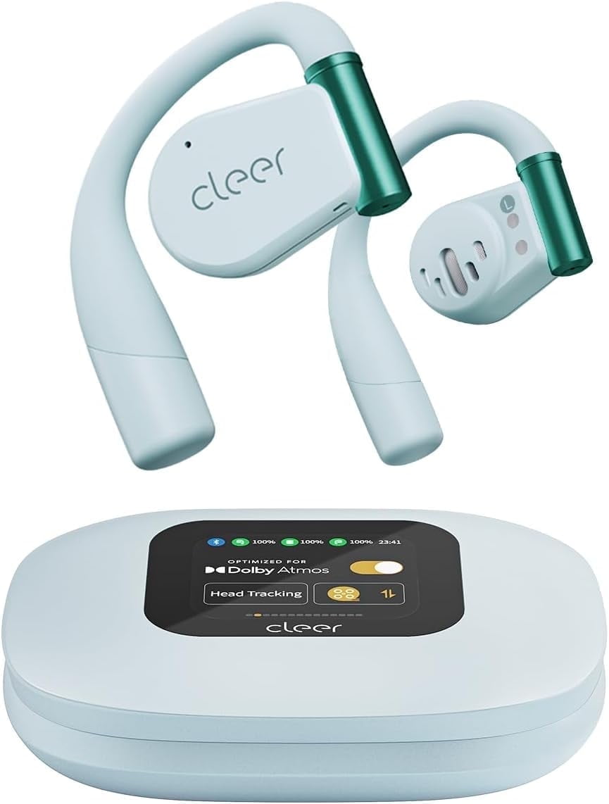 Cleer ARC3 Open Ear Headphones, True Wireless Earbuds, Water Resistant ...