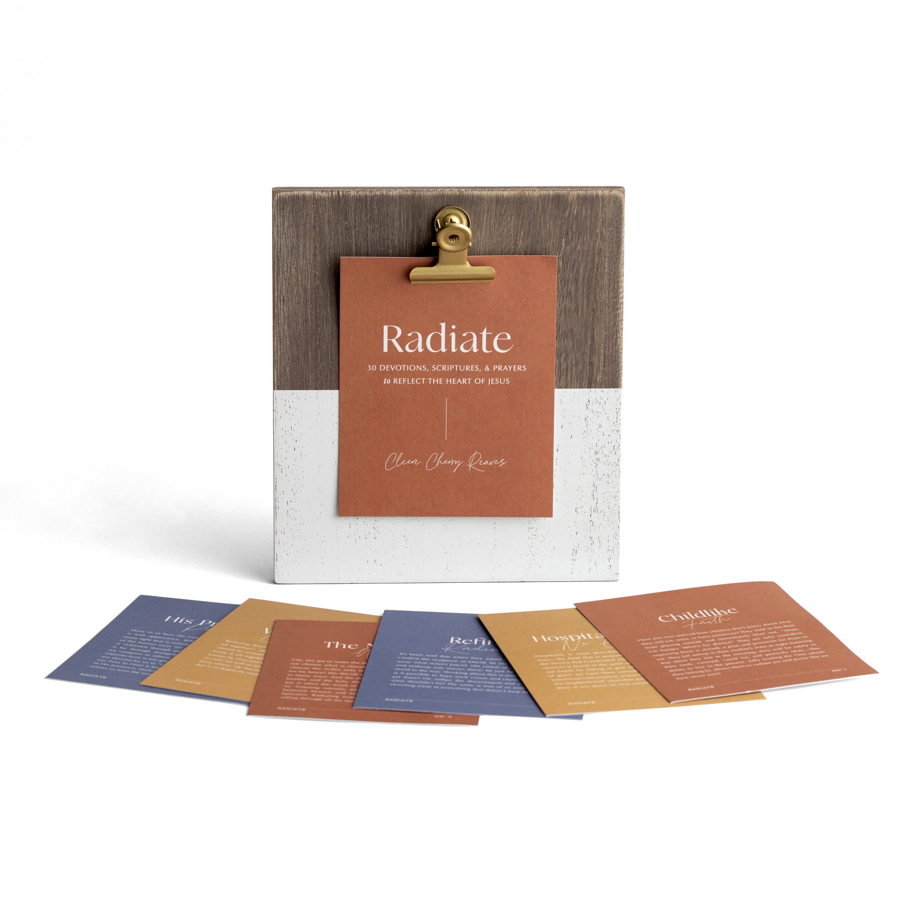 Cleere Cherry Reaves - Clip Frame & 30 Inspirational Devotional Print ...