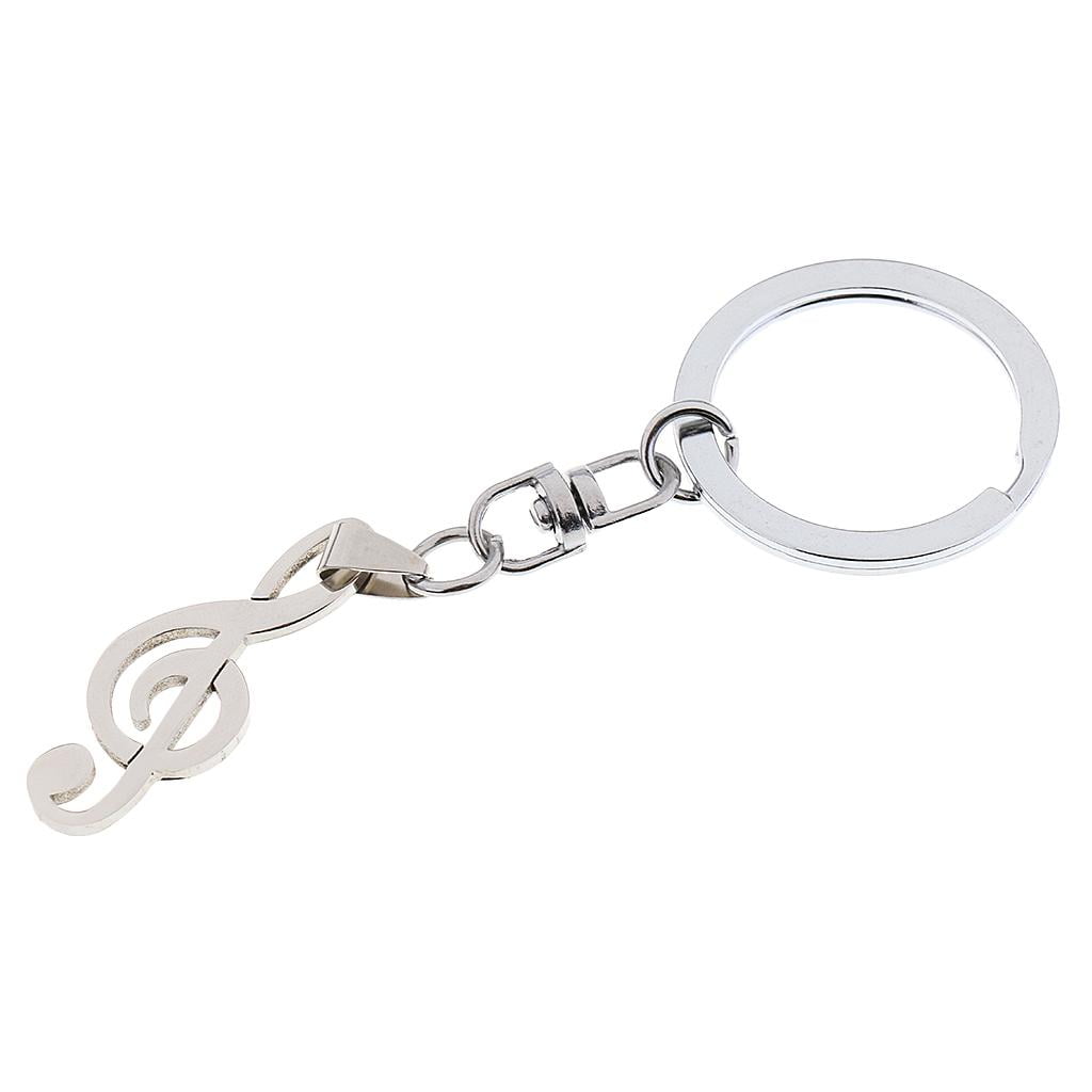 Clef Music Note Key Chain Gifts - Walmart.com