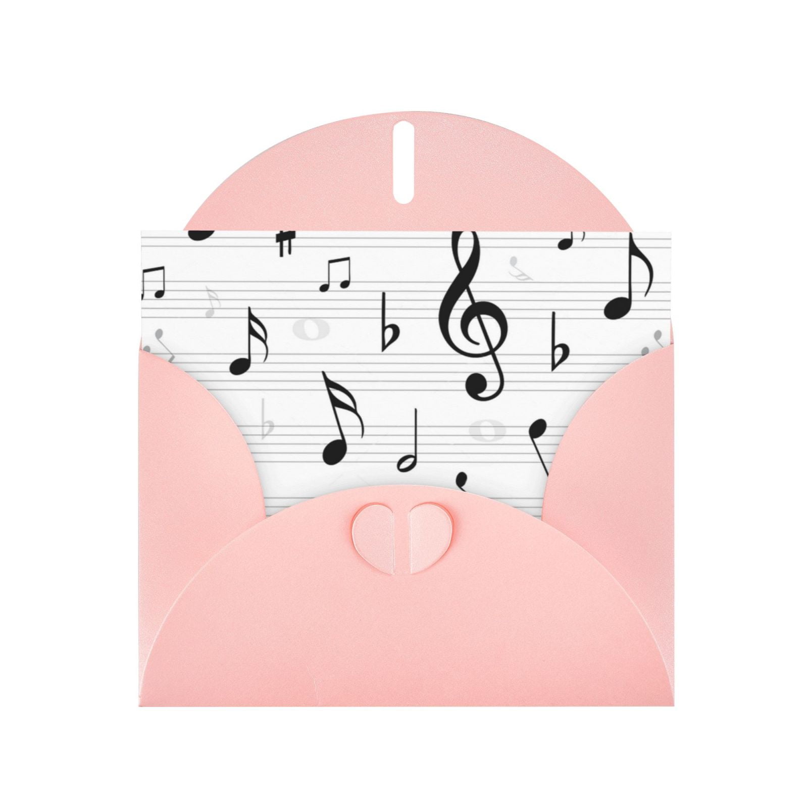Clef Music Notes Sheet Symbol Treble Abstract Birthday Cards Blank ...