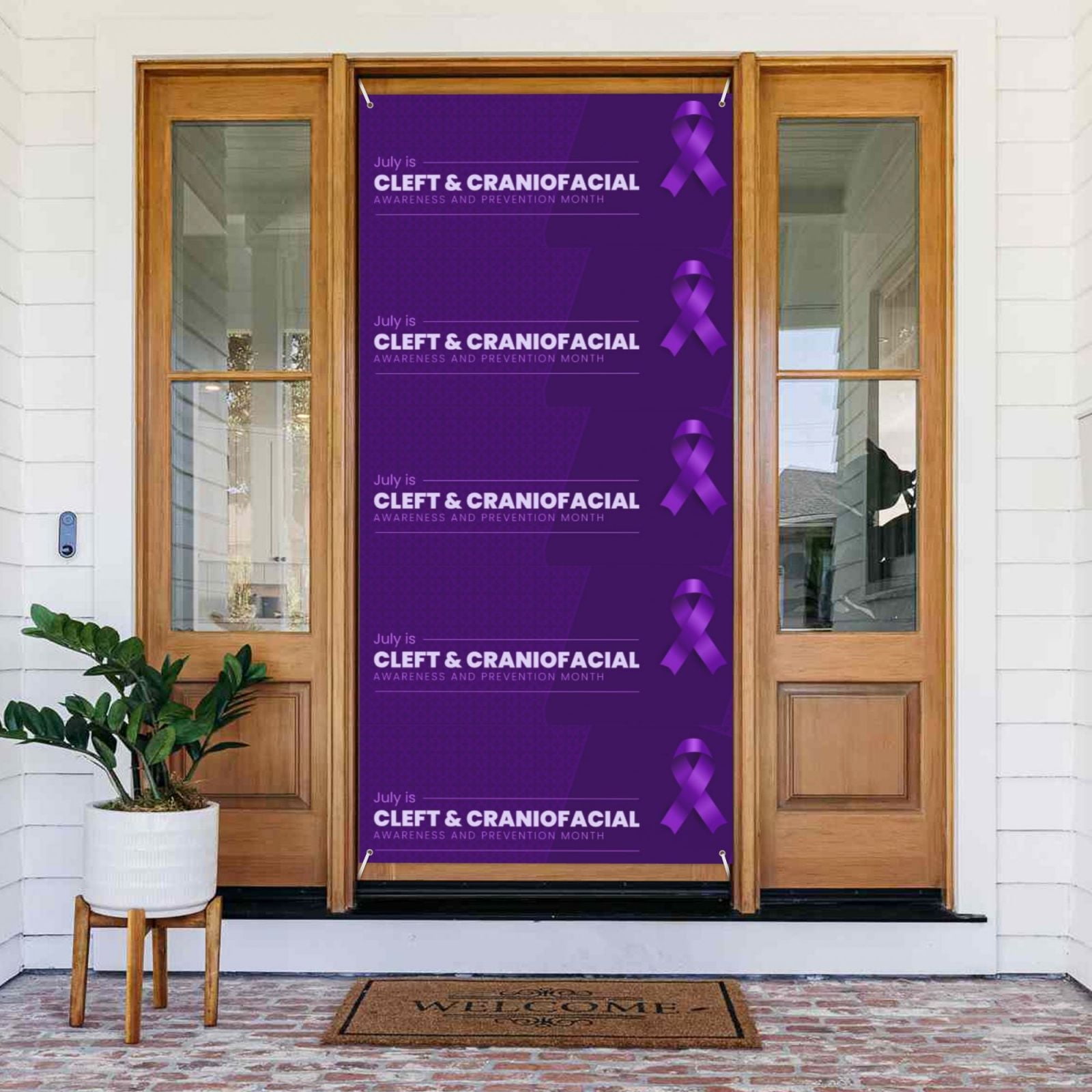 Cleft And Craniofacial Awareness And Prevention Month Door Cover ...