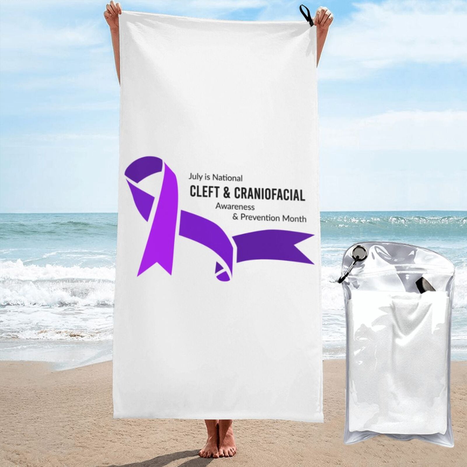 Cleft And Craniofacial Awareness And Prevention Month Large Quick Dry ...