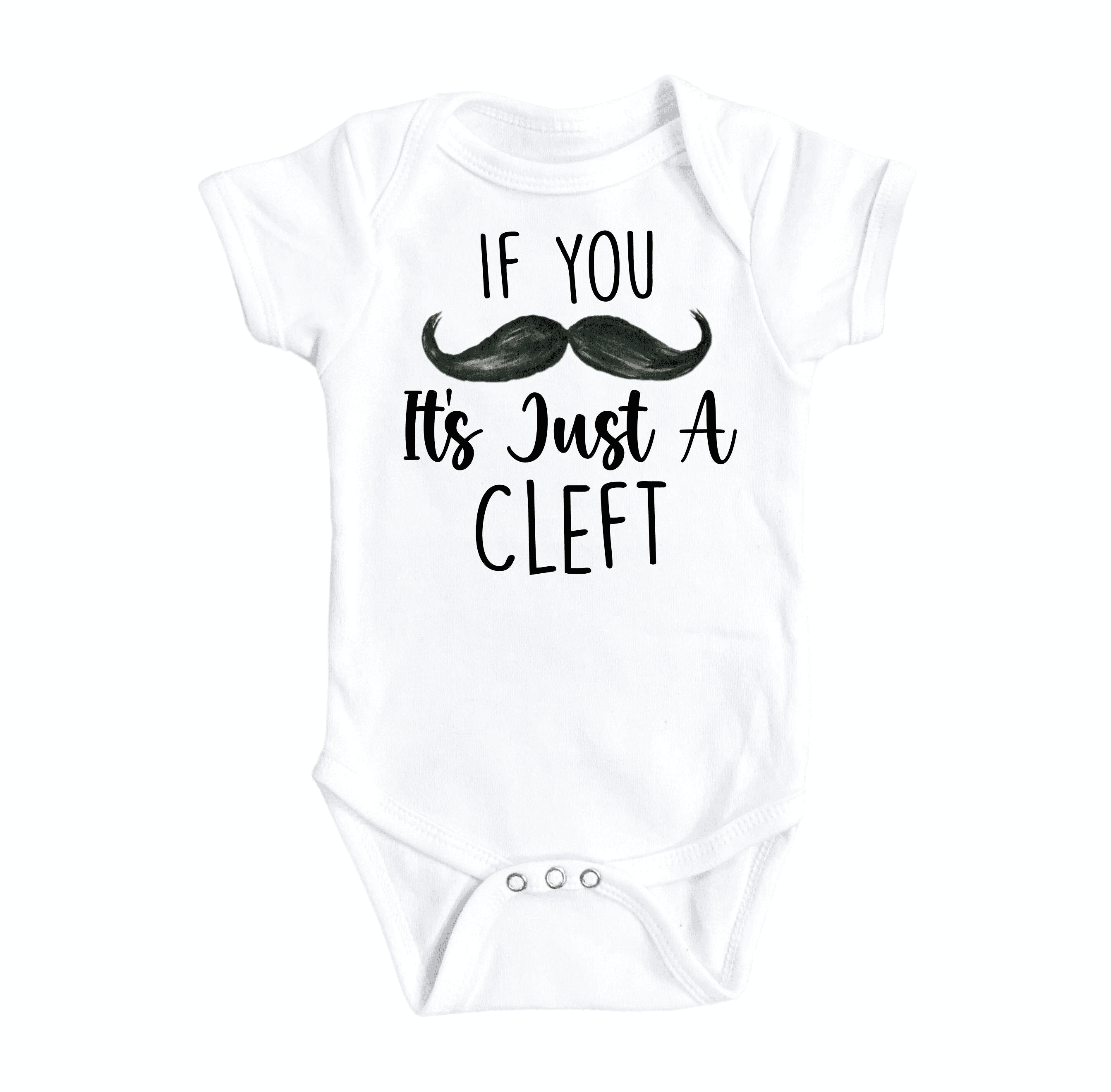 Cleft Lip - Baby Boy Girl Clothes Infant Bodysuit Funny Cute Newborn ...