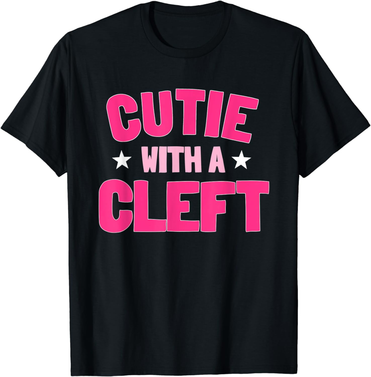 Cleft Lip Palate Hare-lip Strong Smile Pink Awareness Week T-Shirt ...