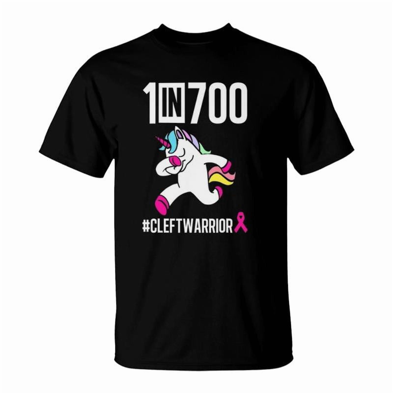Cleft Palate Lip 1 In 700 Warrior Cleft Strong Awareness TShirt ...
