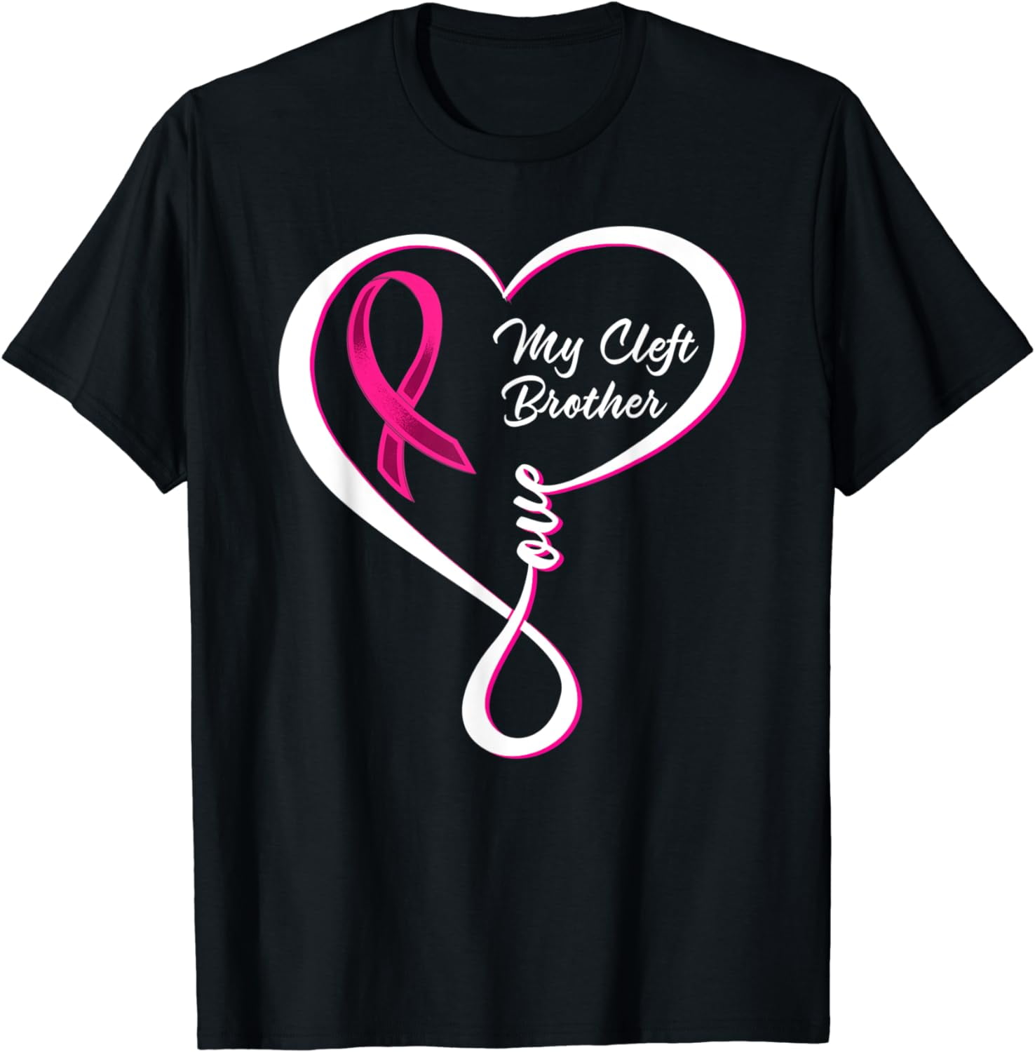 Cleft Palate Lip Brother Cleft Strong Awareness T-Shirt - Walmart.com