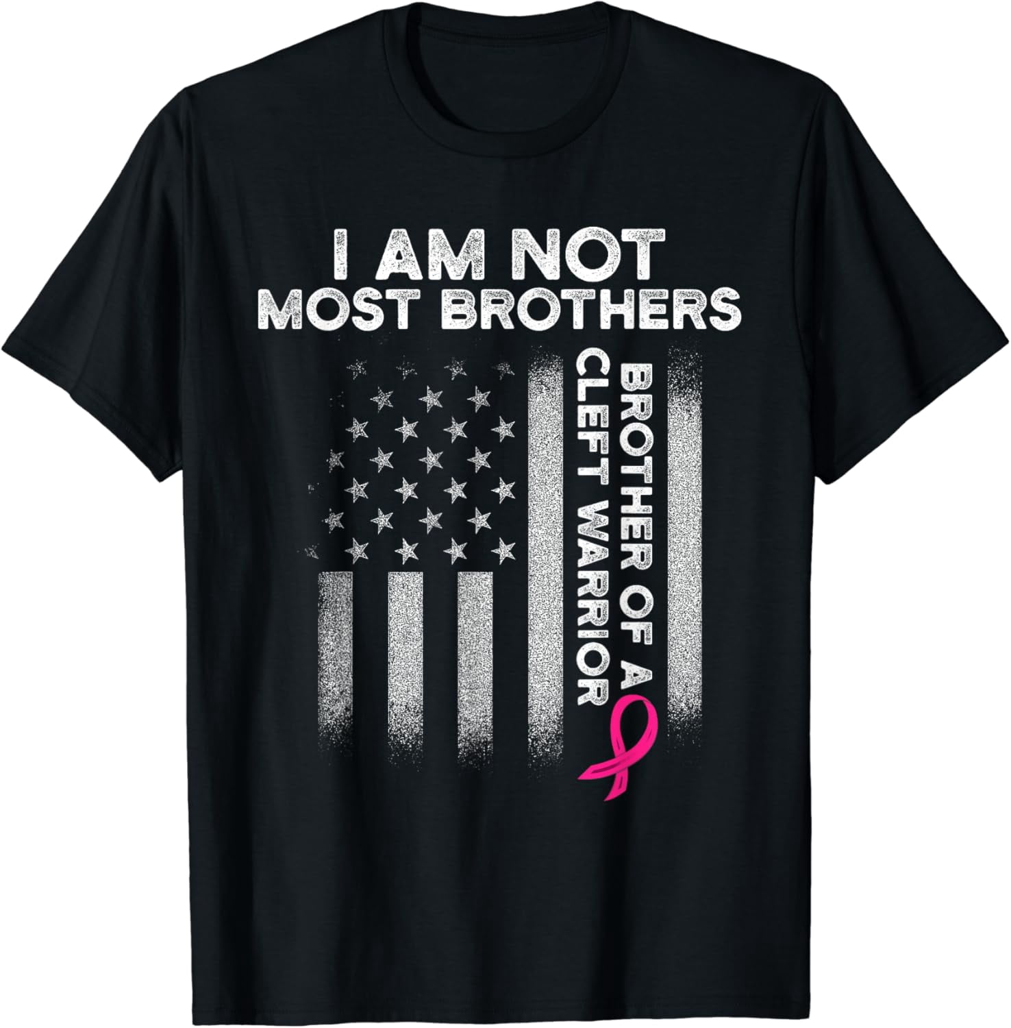 Cleft Palate Lip Most Brother Cleft Strong Awareness T-Shirt - Walmart.com