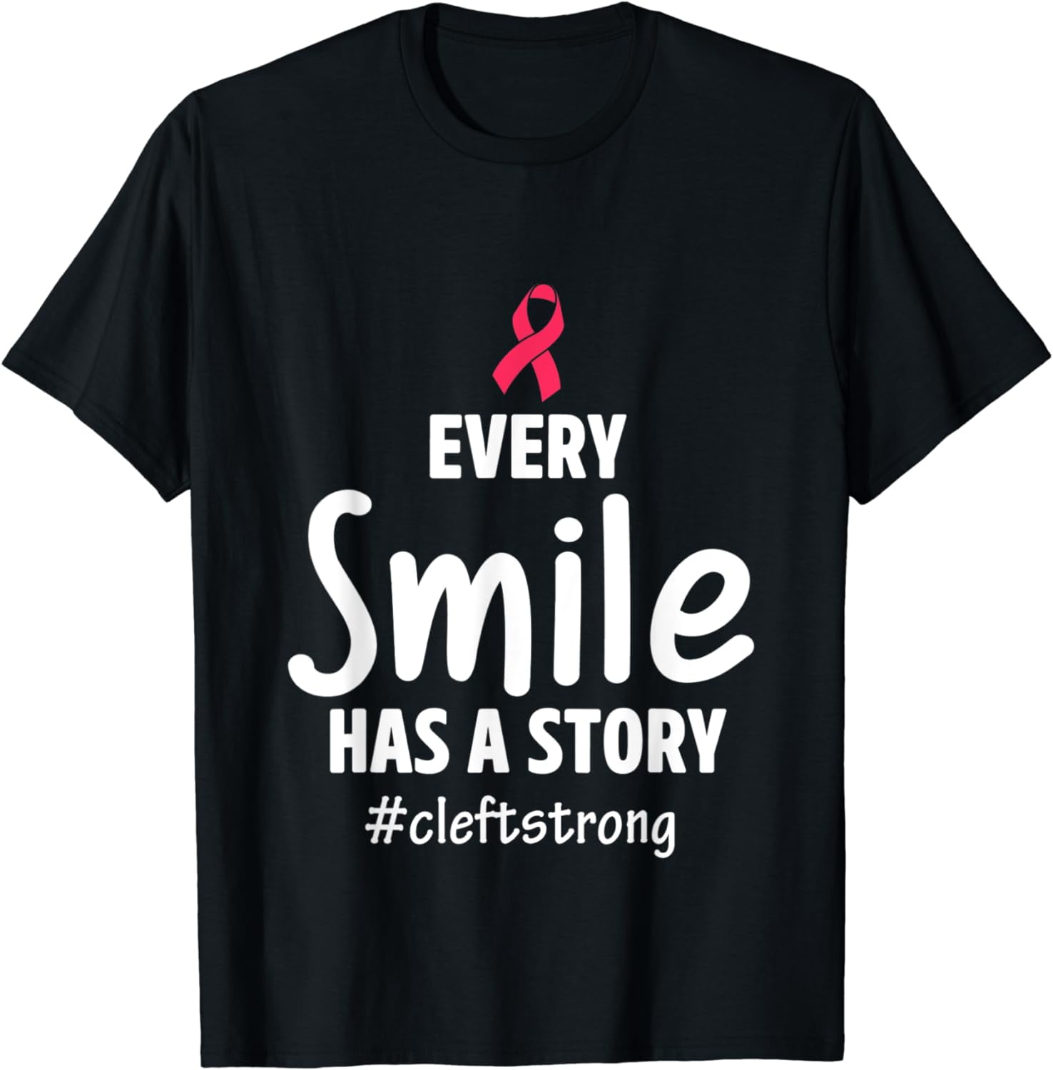 Cleft Palate Lip Smile Cleft Strong Awareness T Shirt T-Shirt - Walmart.com